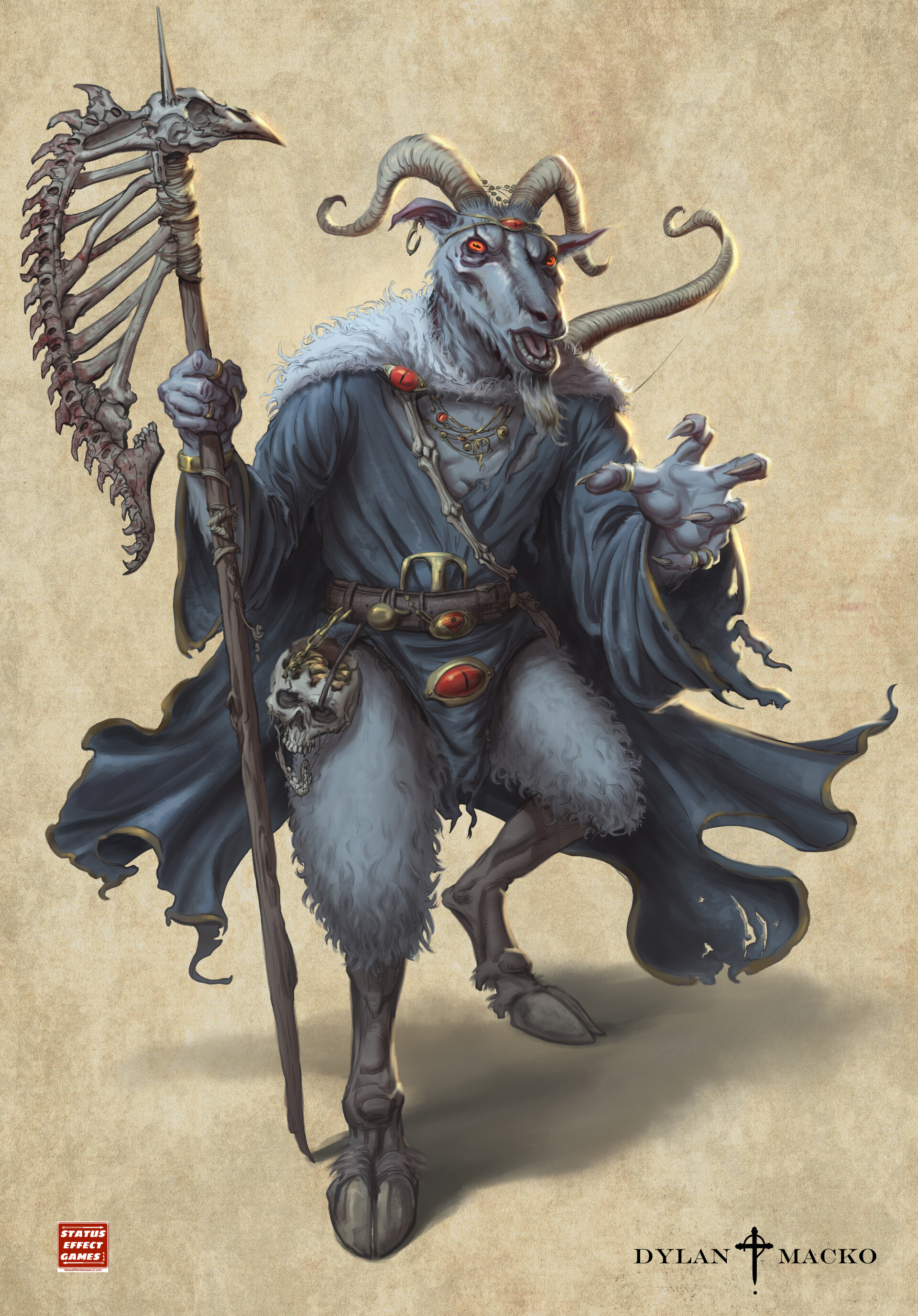 ArtStation - The Ilkrev Beastman "Adventures in Norwatch: Inheritance"