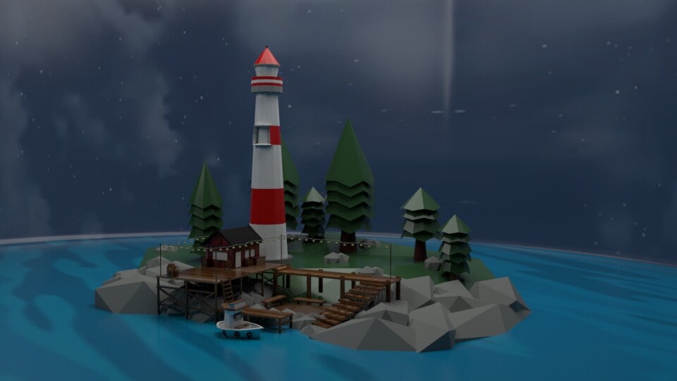 ArtStation - low poly