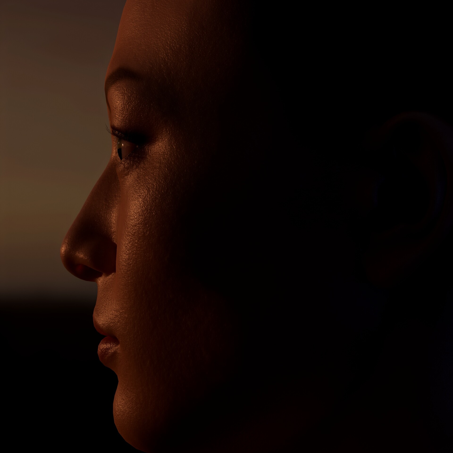 ArtStation - Female Head