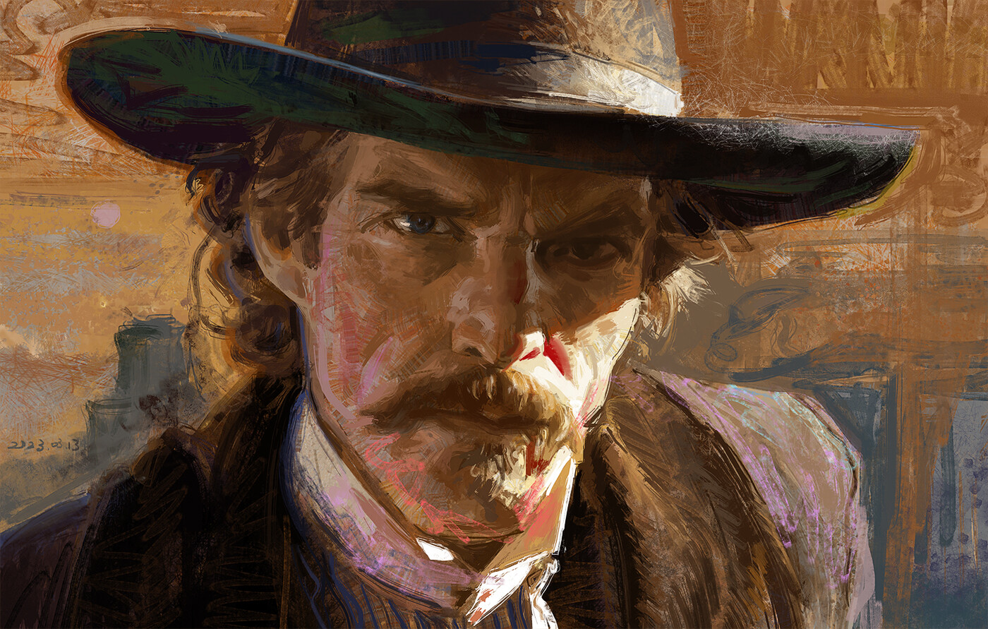 ArtStation - Head painting practice