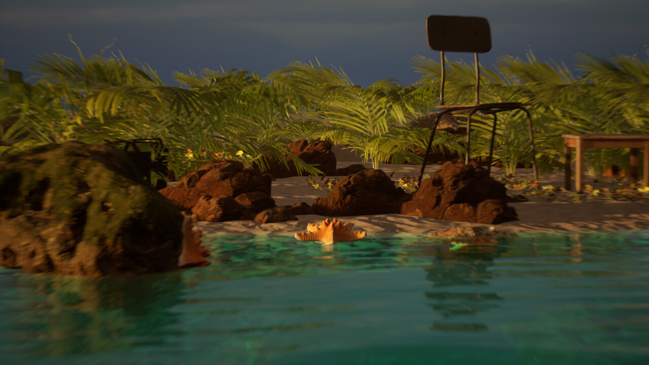 ArtStation - Unreal Beach Environment