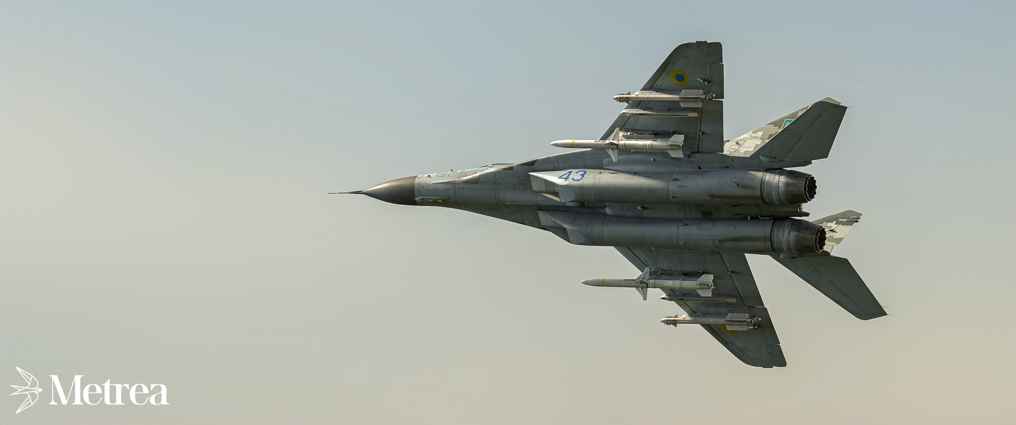 Metrea Simulations - Ukrainian Air Force MiG-29 with AGM-88 HARM