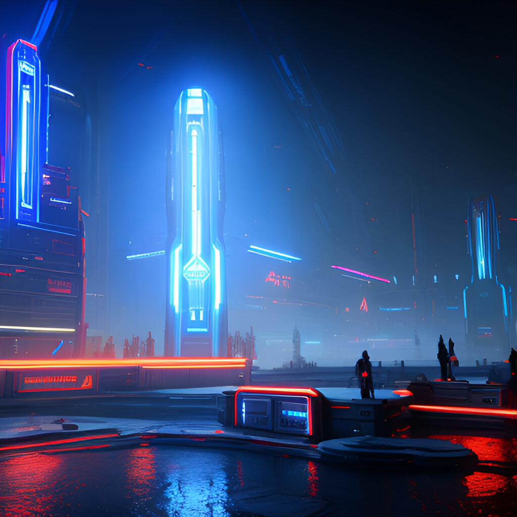 ArtStation - Futuristic city Moscow