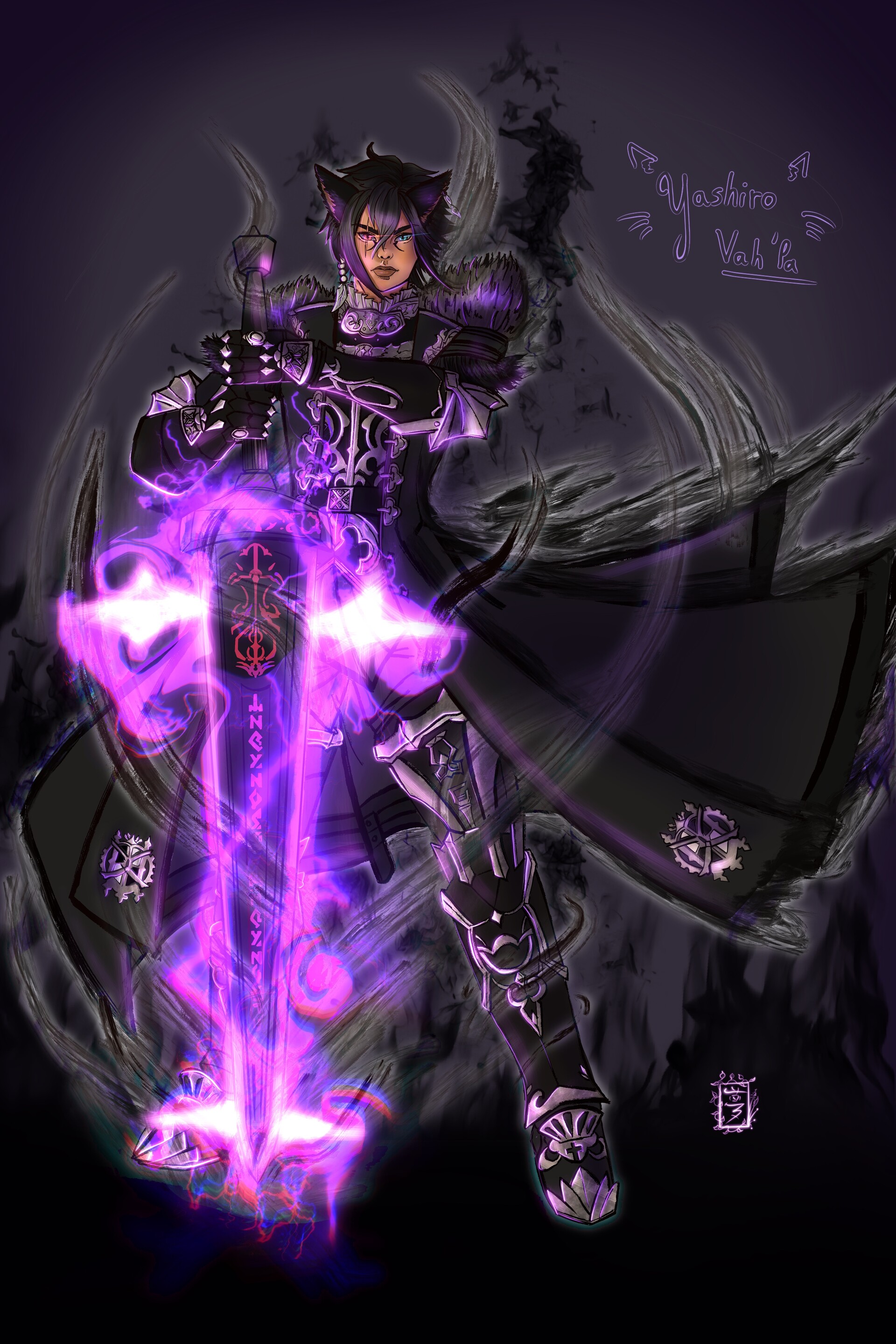 ArtStation - FF14 Comission