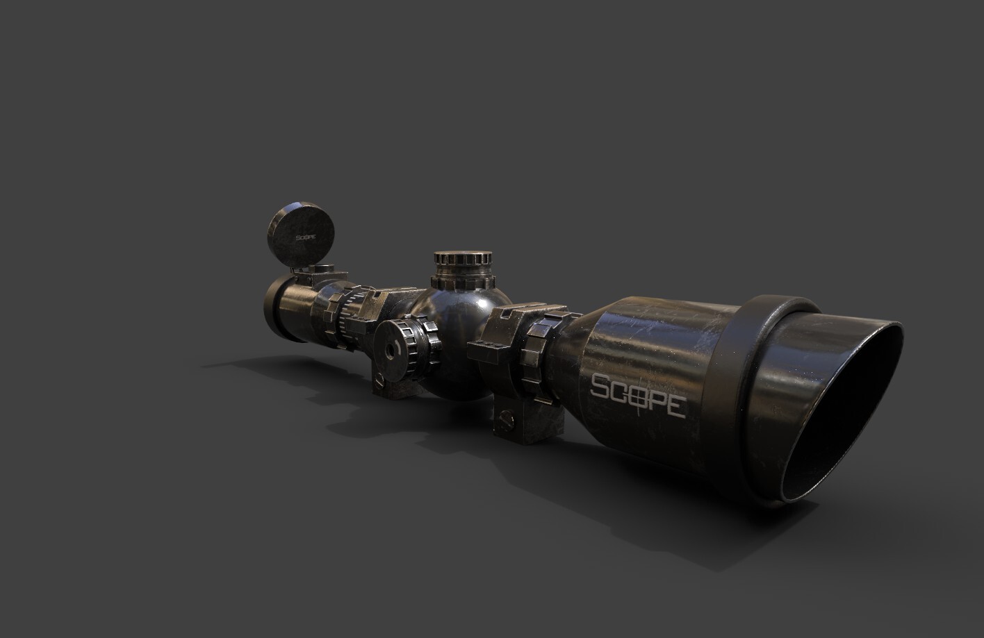 ArtStation - Sniper Gun Scope