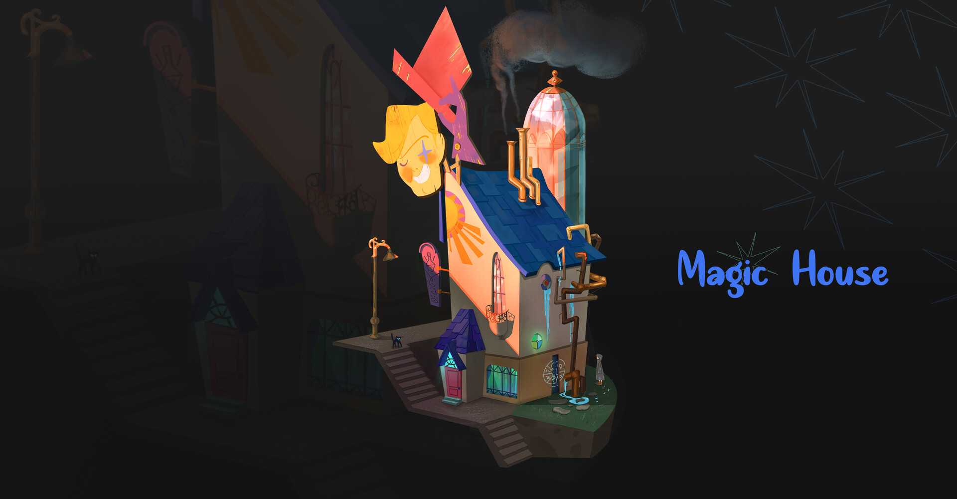 ArtStation - magic house
