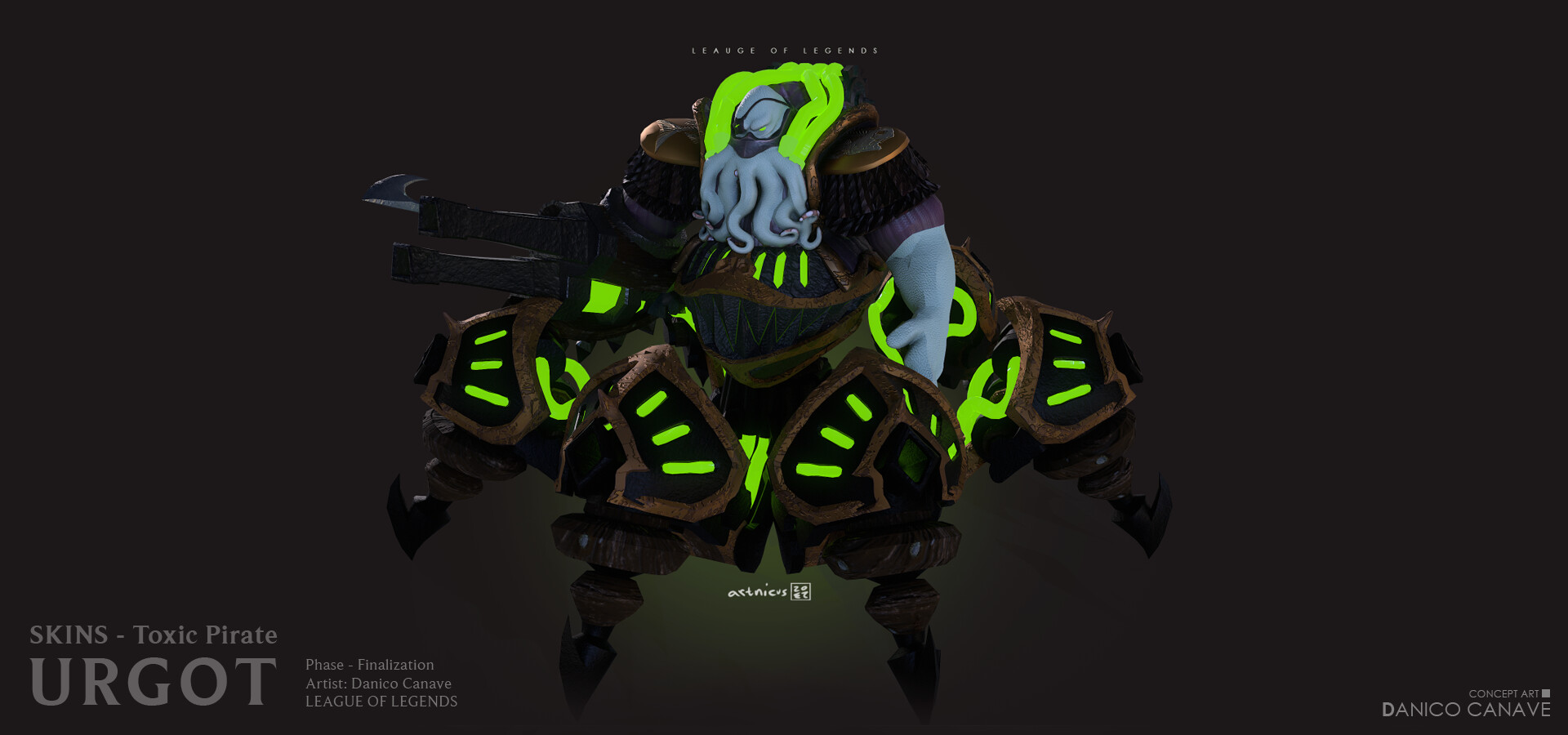 artnicus - TOXIC PIRATE URGOT