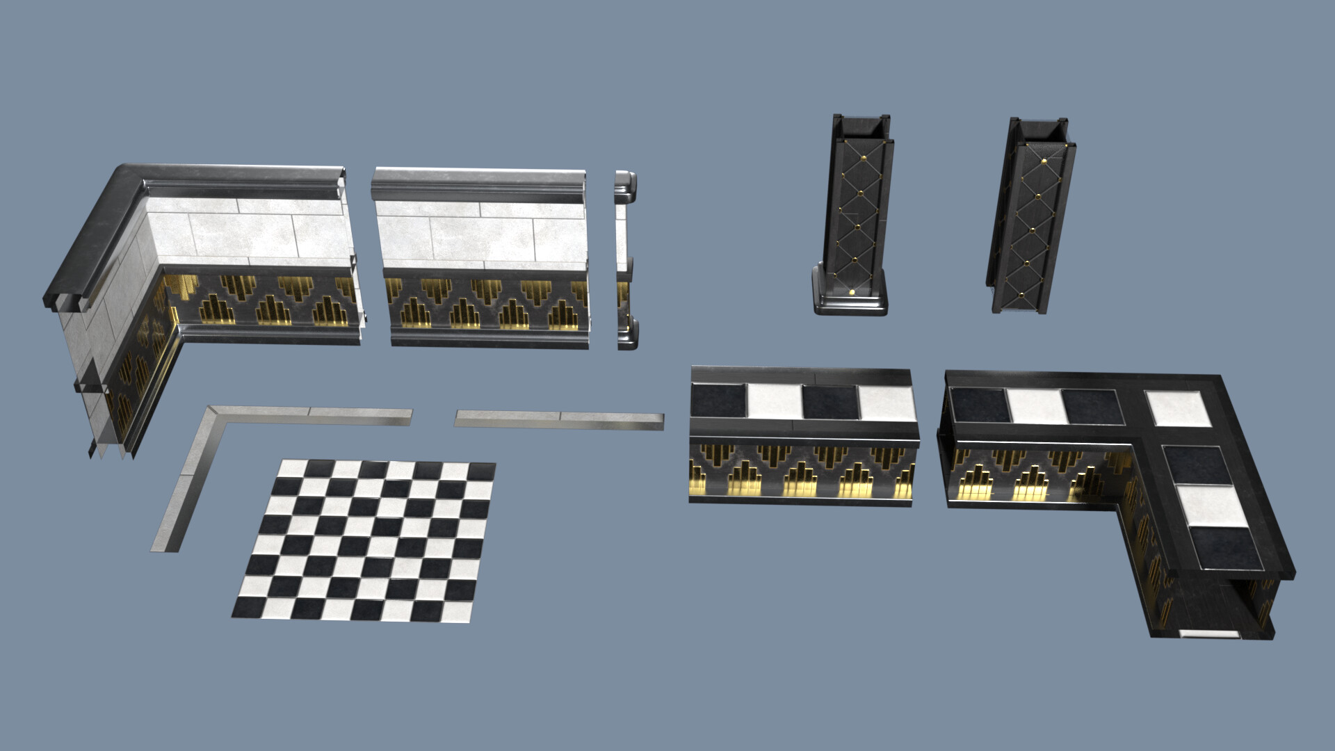 Jacob Miller - Art Deco Modular Kit