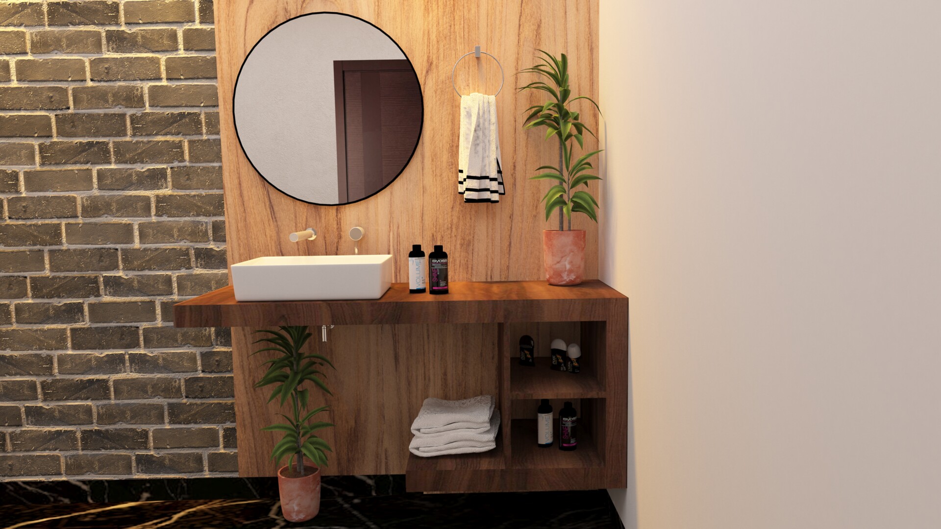 ArtStation - bathroom vanity