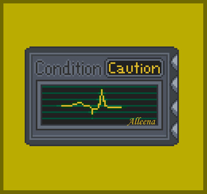 ArtStation - Resident Evil Status - Pixel Art