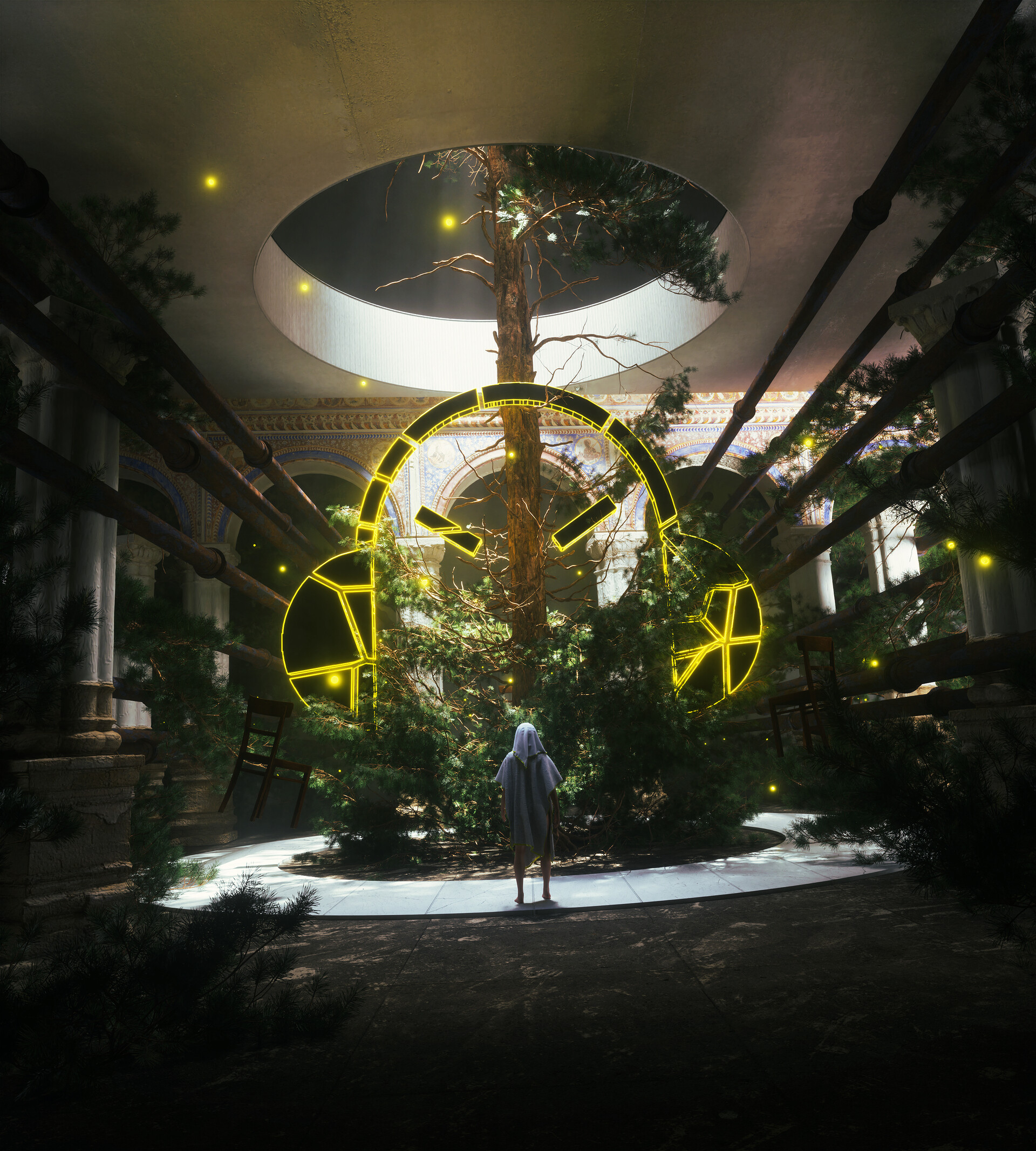 ArtStation - Bounce & Trees :)