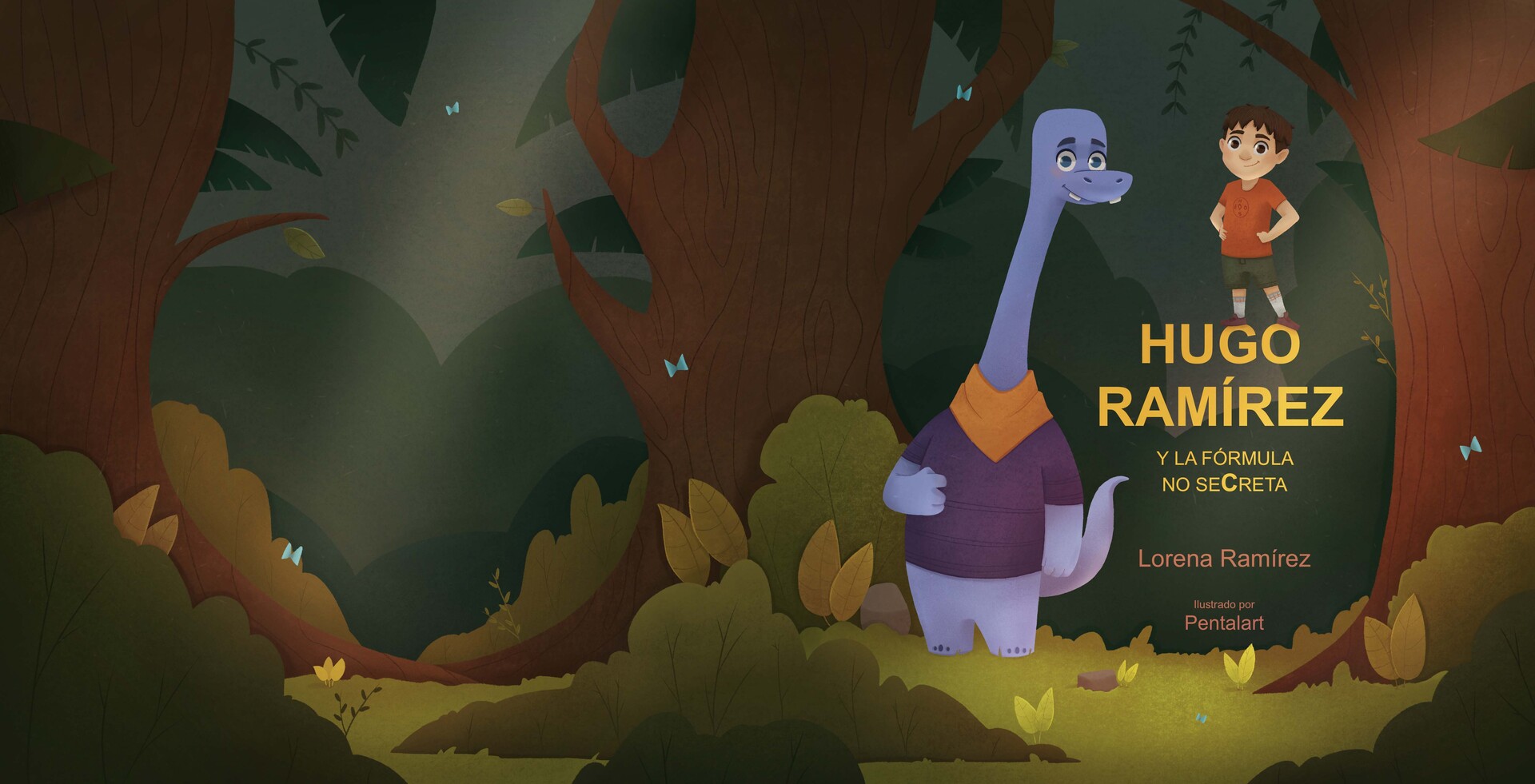 ArtStation - Children's book "Hugo, Ramirez and the non secret formula"