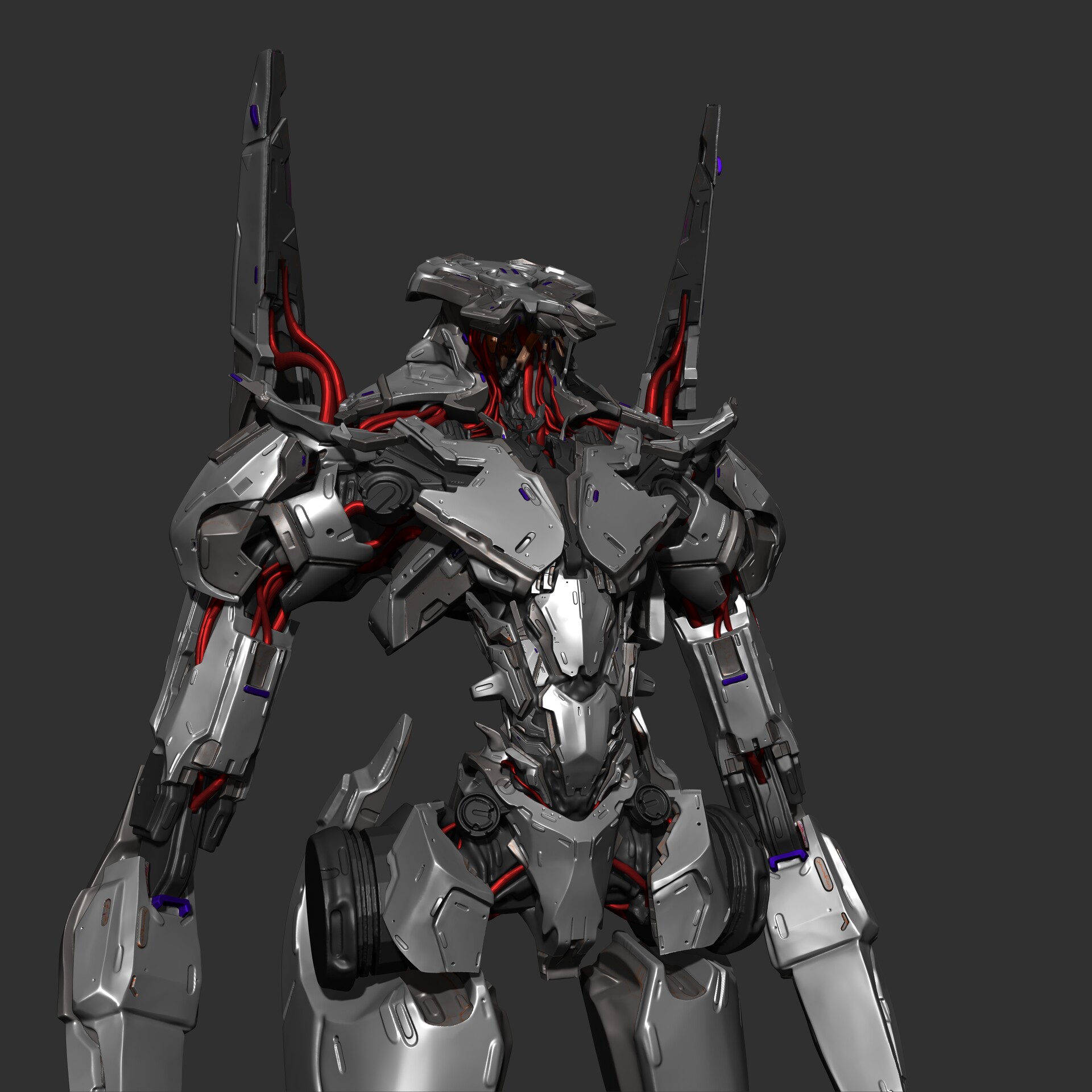 ArtStation - Zbrush Hardsurface Mech Sculpt