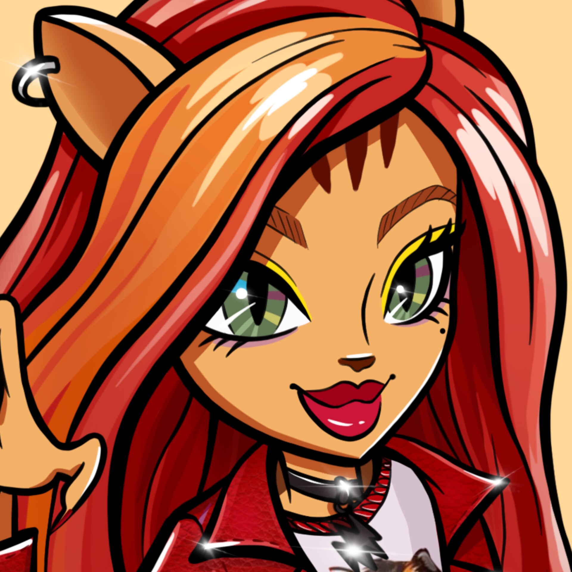 monster high toralei stripe coloring pages