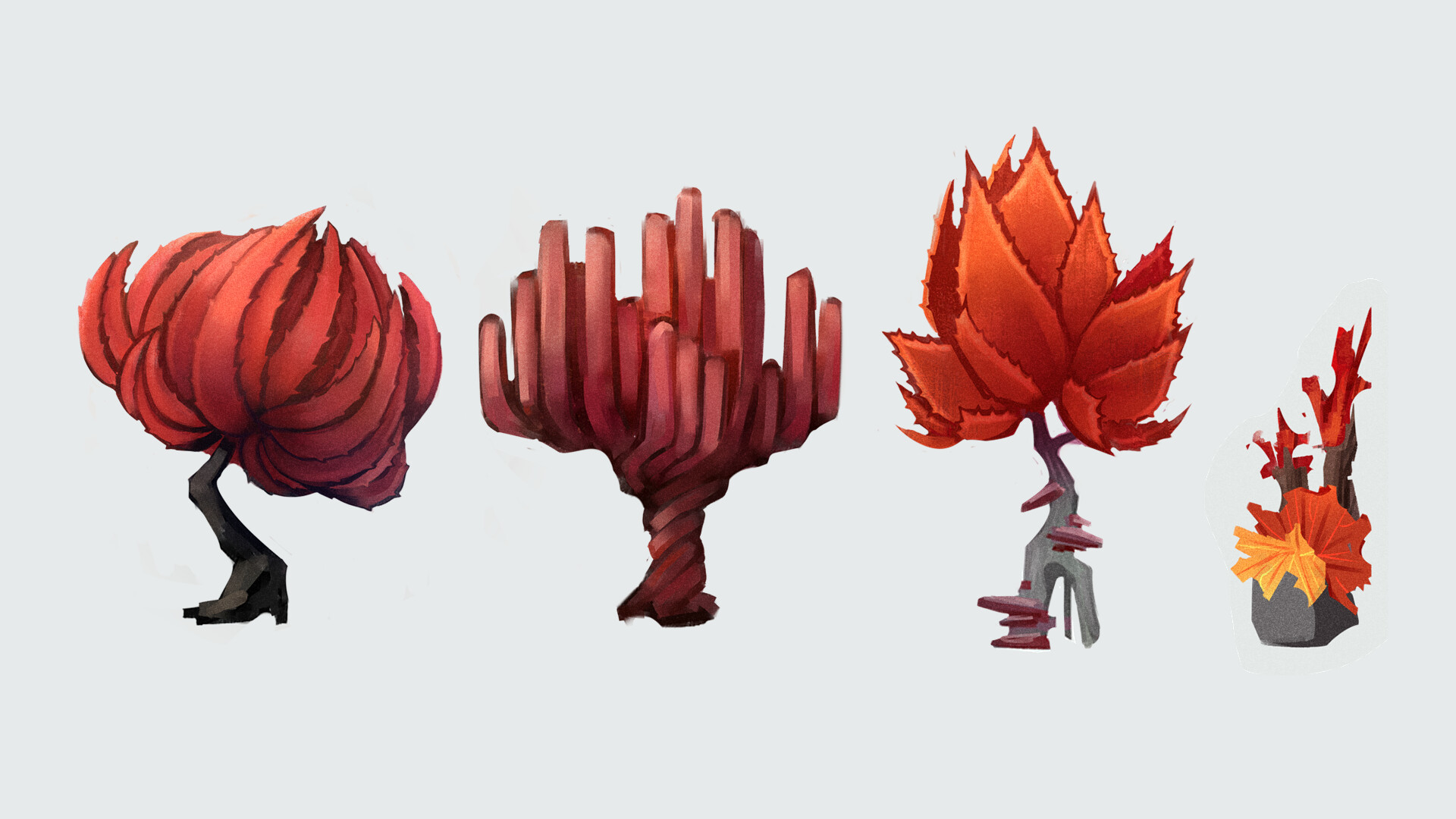 ArtStation - Tree Concept Art