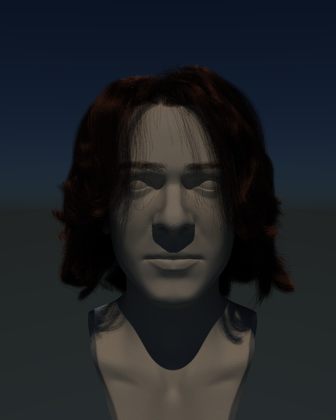 Owen - Long Hair Study