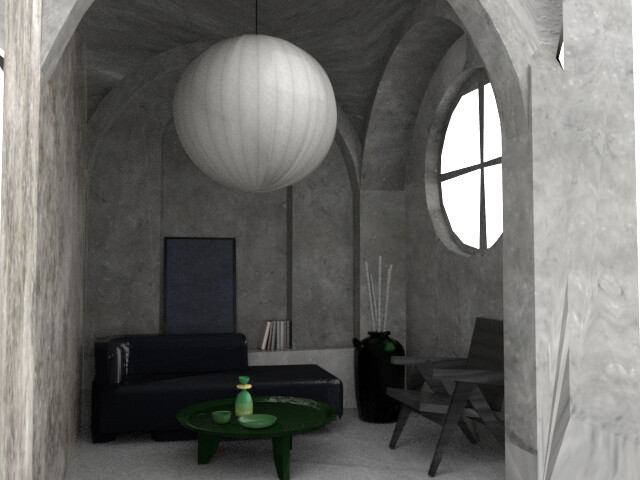ArtStation - Interior Room Sculpt
