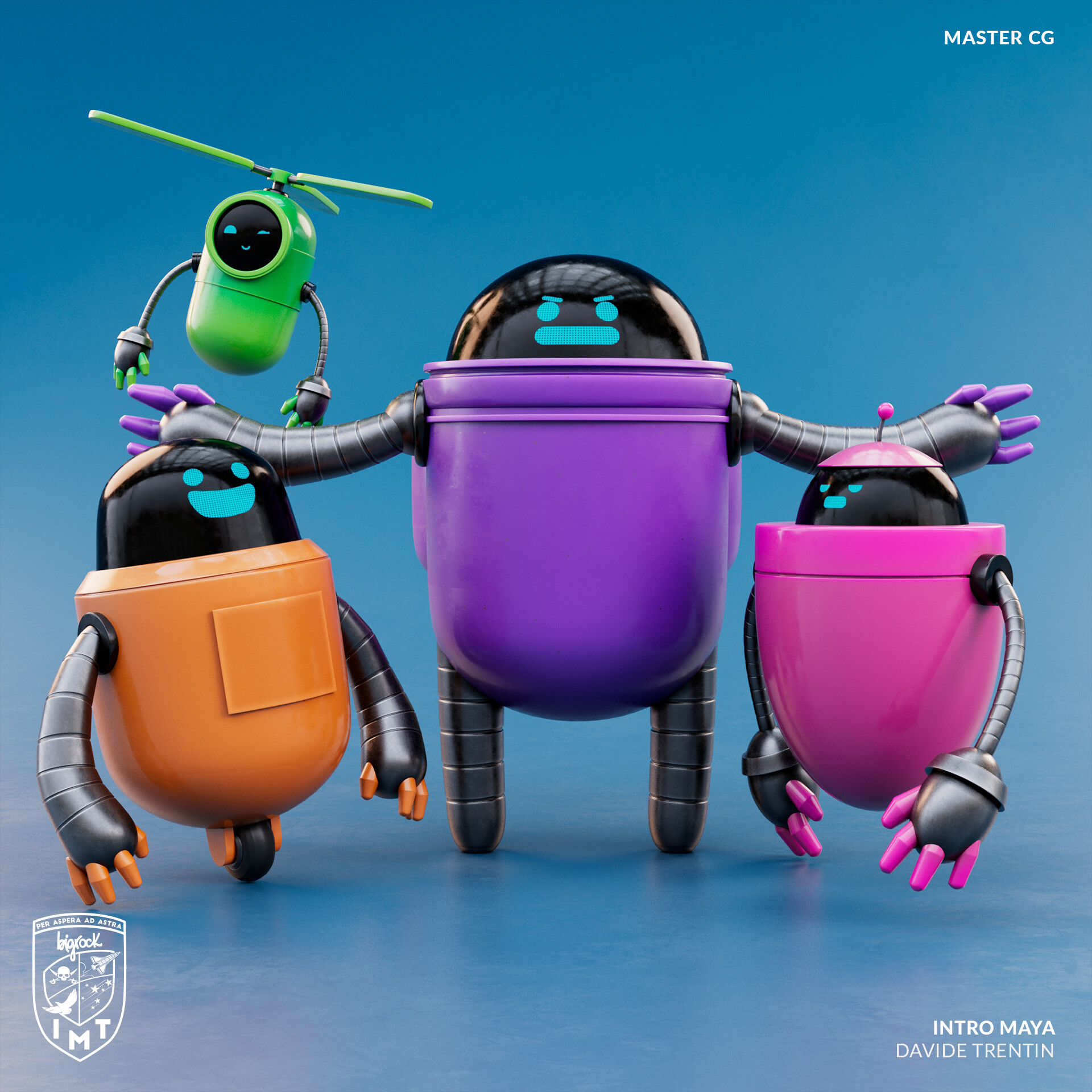 ArtStation - Robots Family