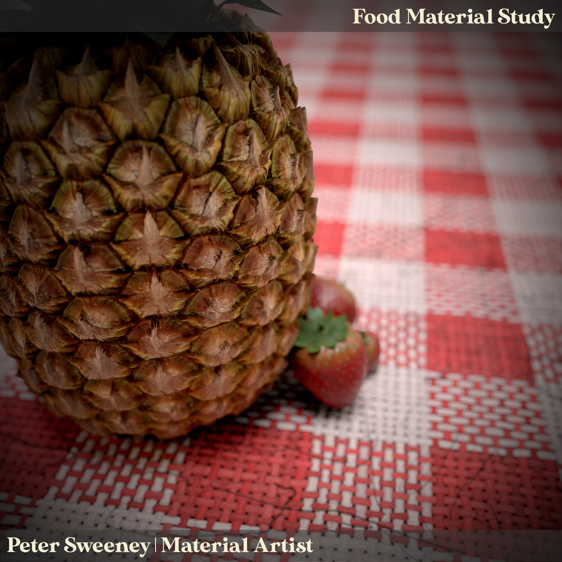 Peter Sweeney - Fruit and Veggies - Procedural Food Material Study