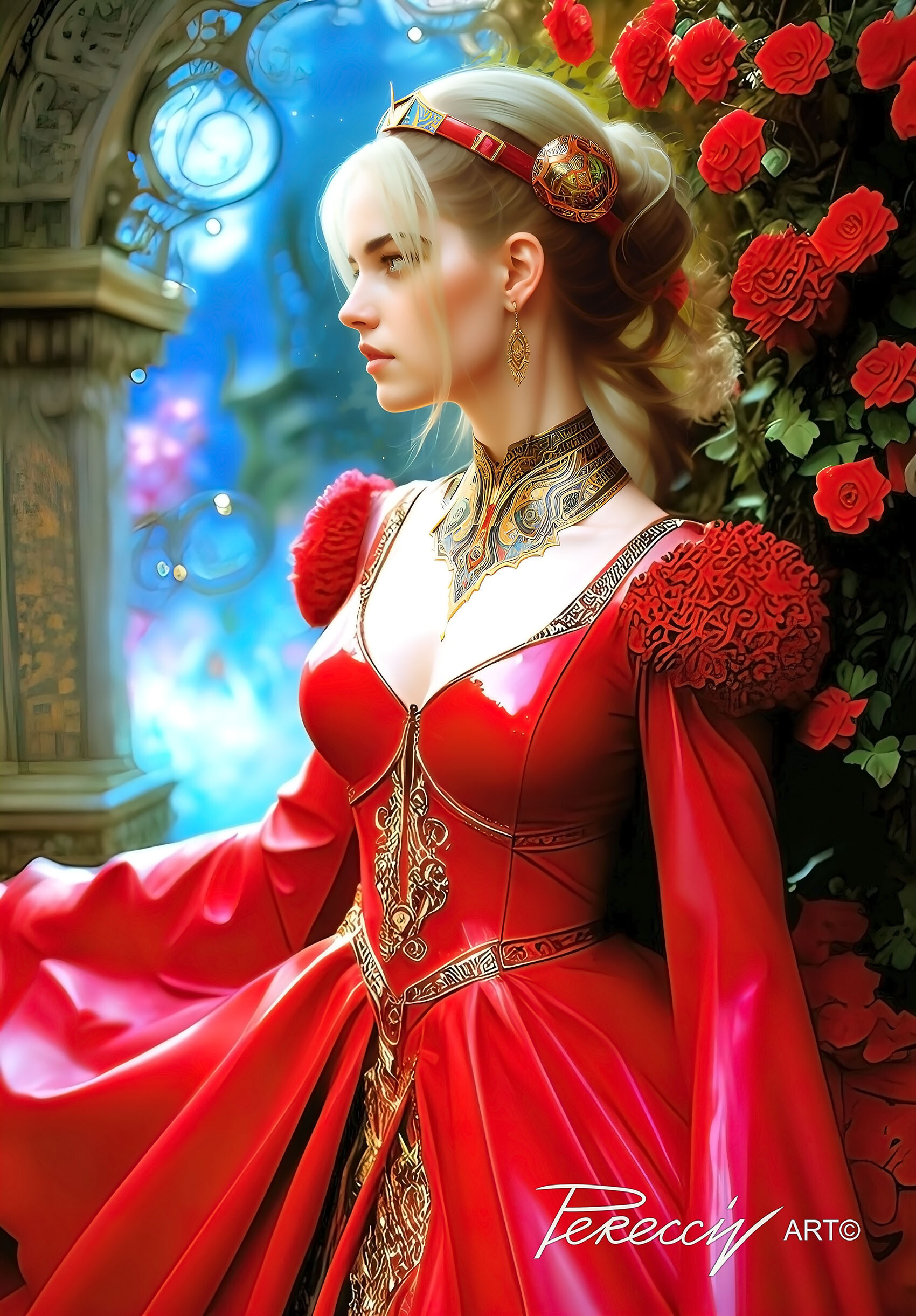 ArtStation - Magic beauty - 202303161.