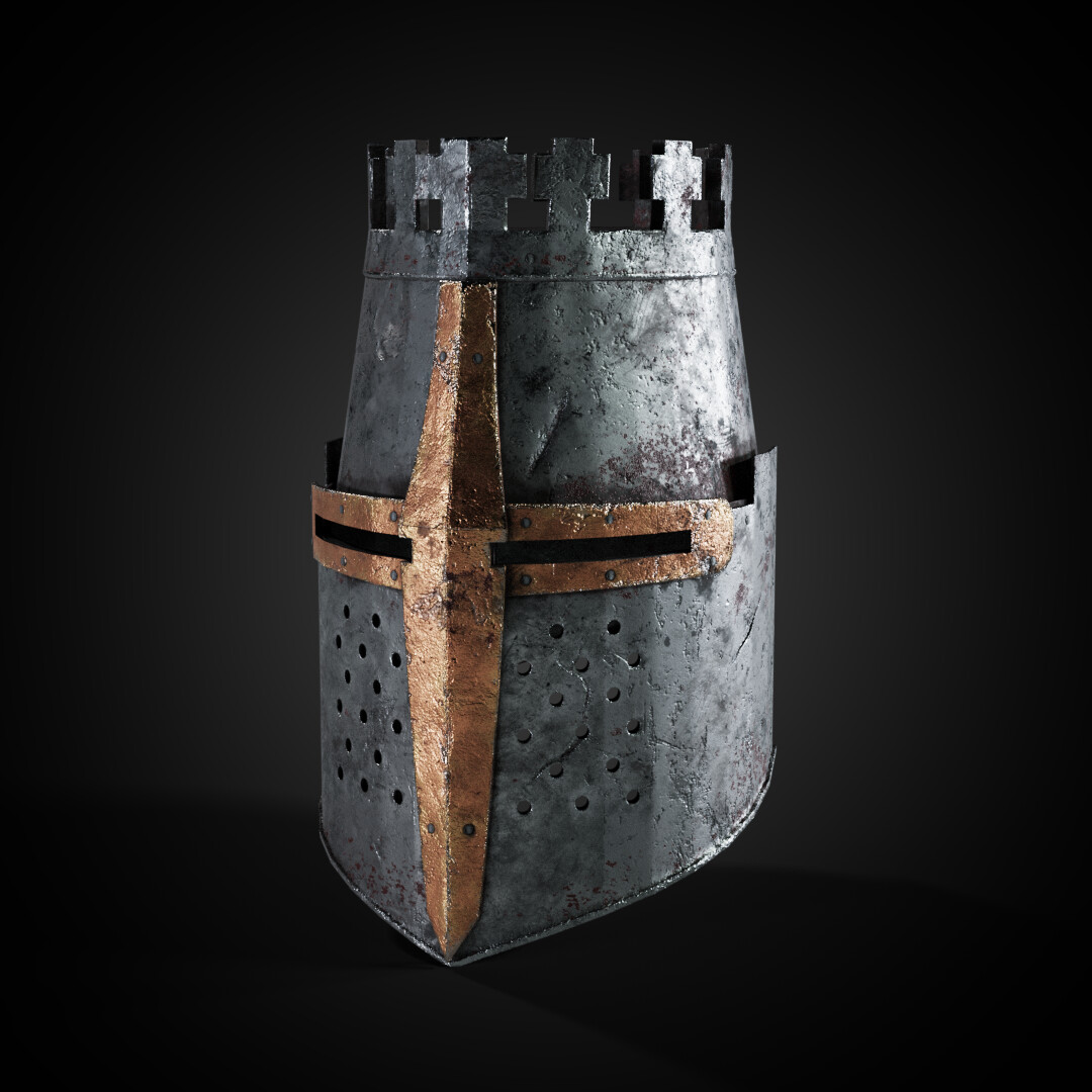 ArtStation - Crusader Helmet