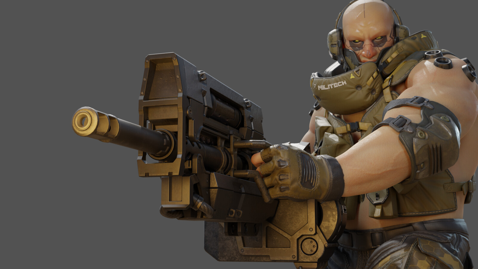Zaine Lodhi - Cyberpsycho Sighting: Militech Dissident