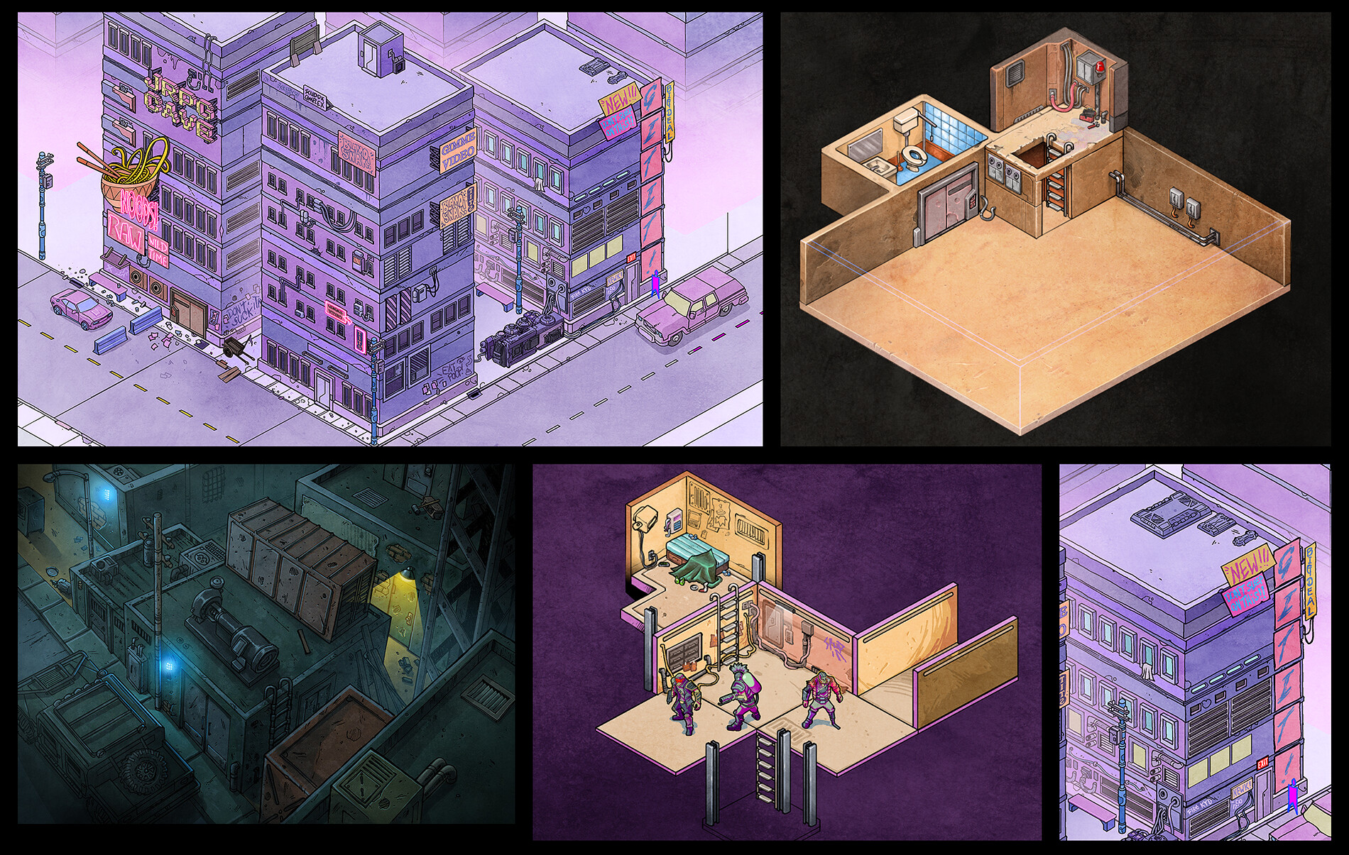 ArtStation - Tile and Character Art for Games