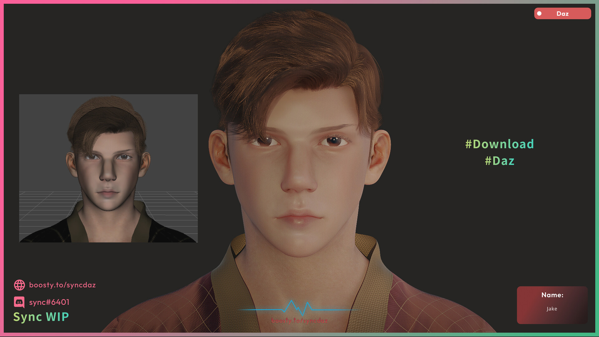 ArtStation - Jake for G8.1 [ DAZ ]