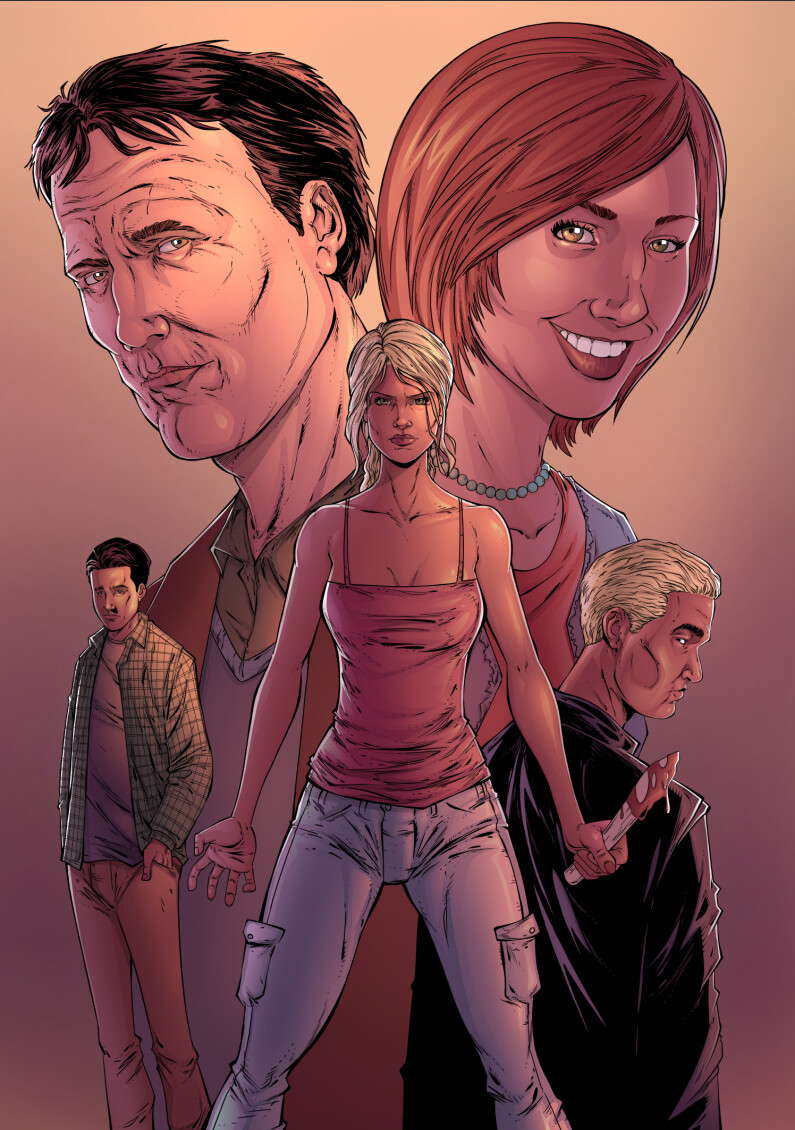 ArtStation - Buffy the Vampire Slayer Poster