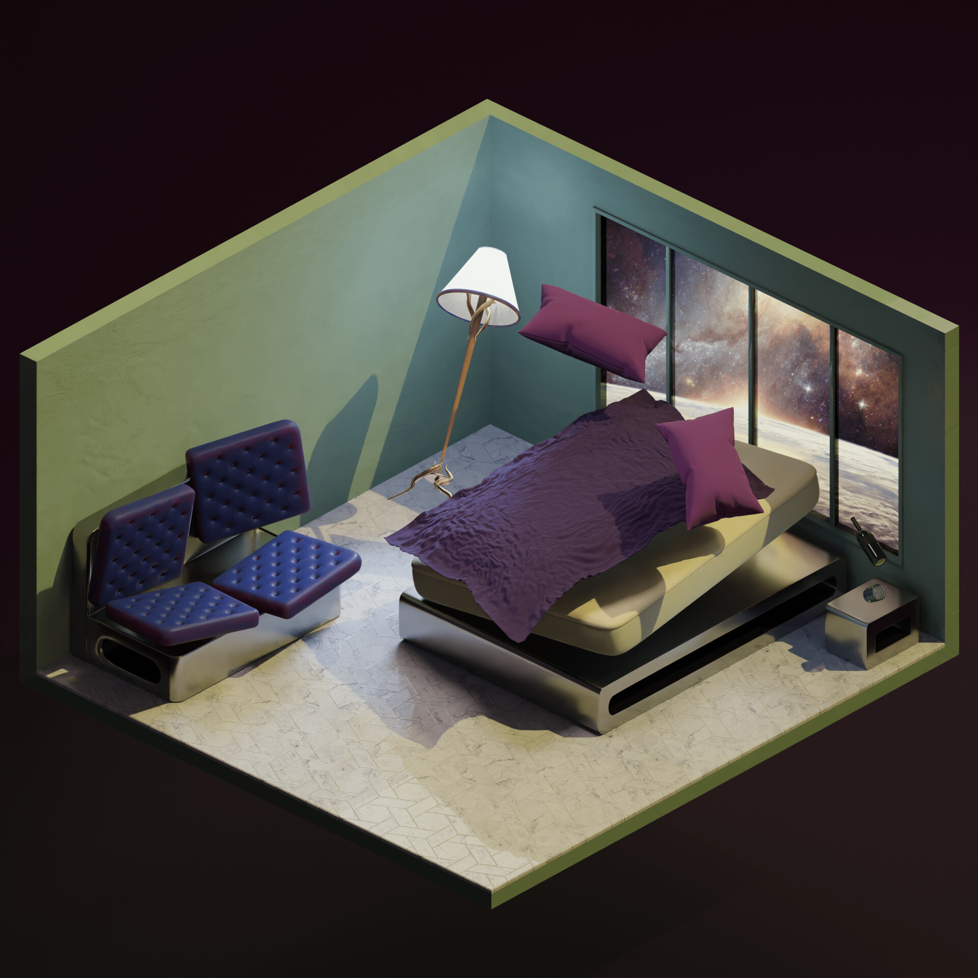 ArtStation - Suddenly space!?