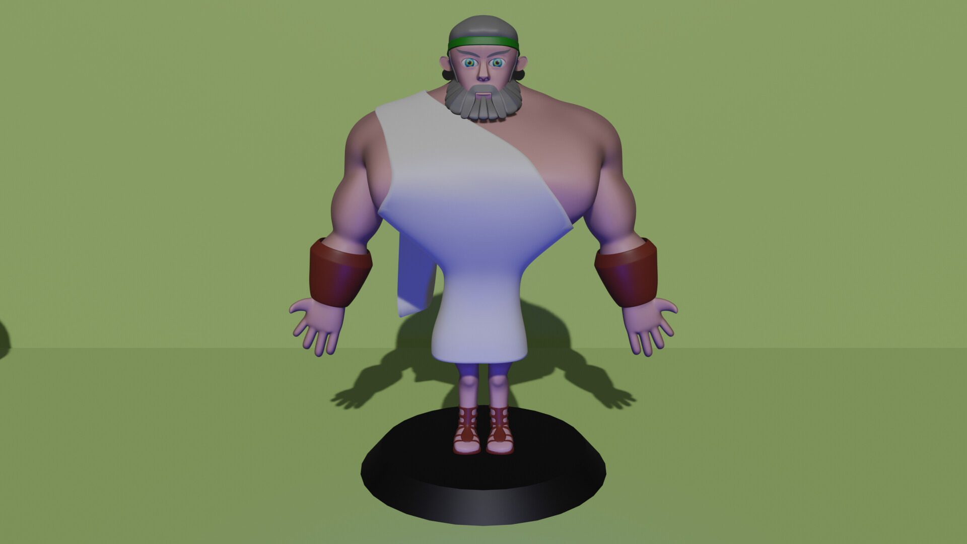 ArtStation - Estylized Zeus