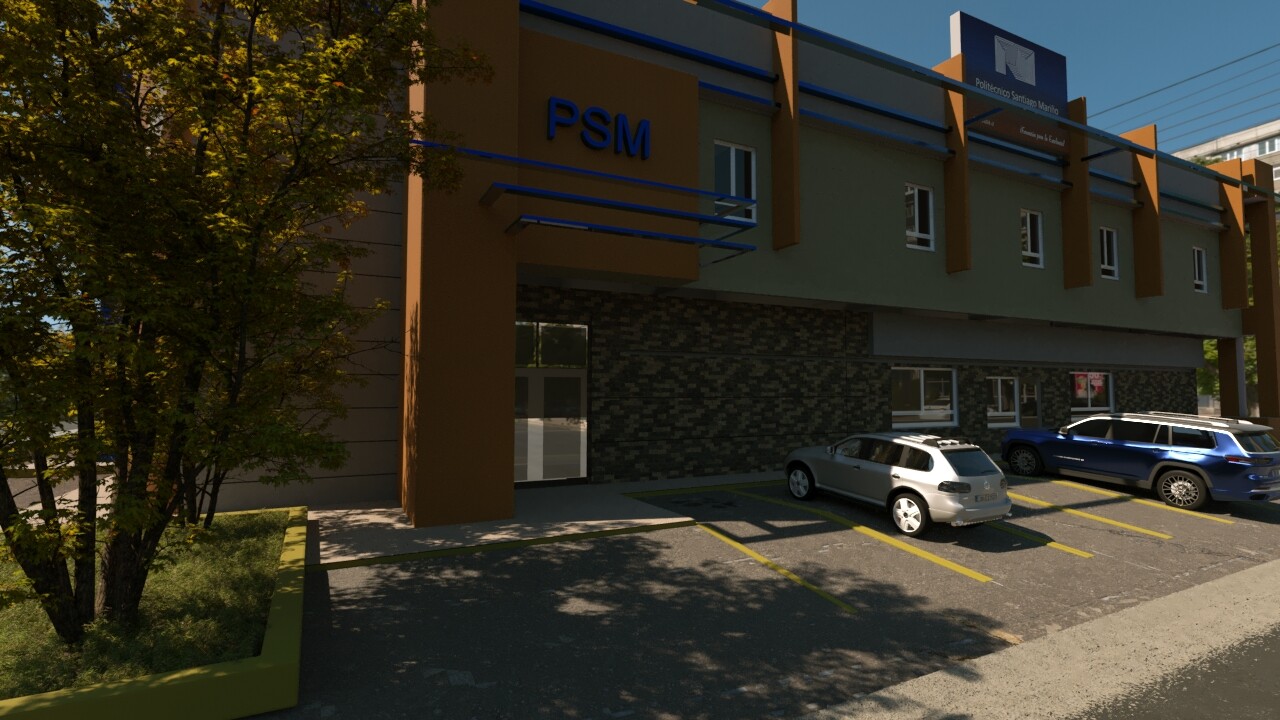 ArtStation - IUPSM New Facade