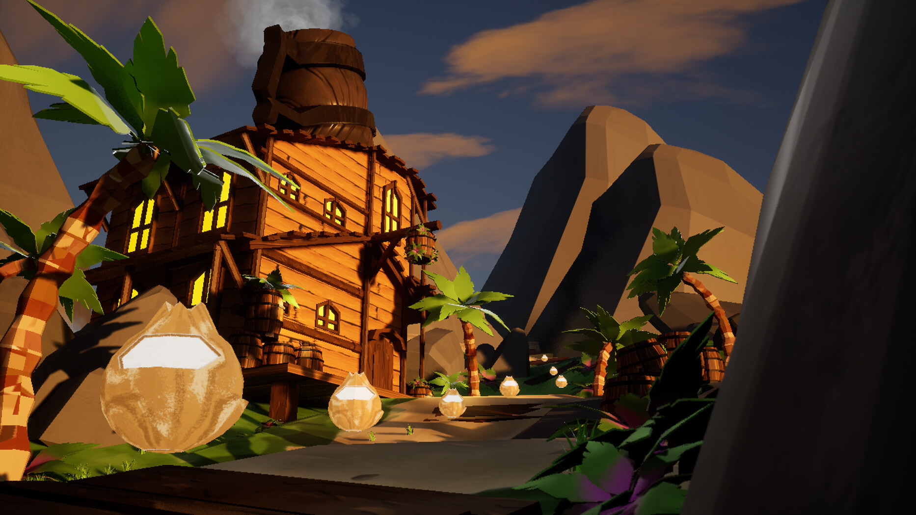 Jonathan Cito - Sea of Thieves - Diorama for side scroller