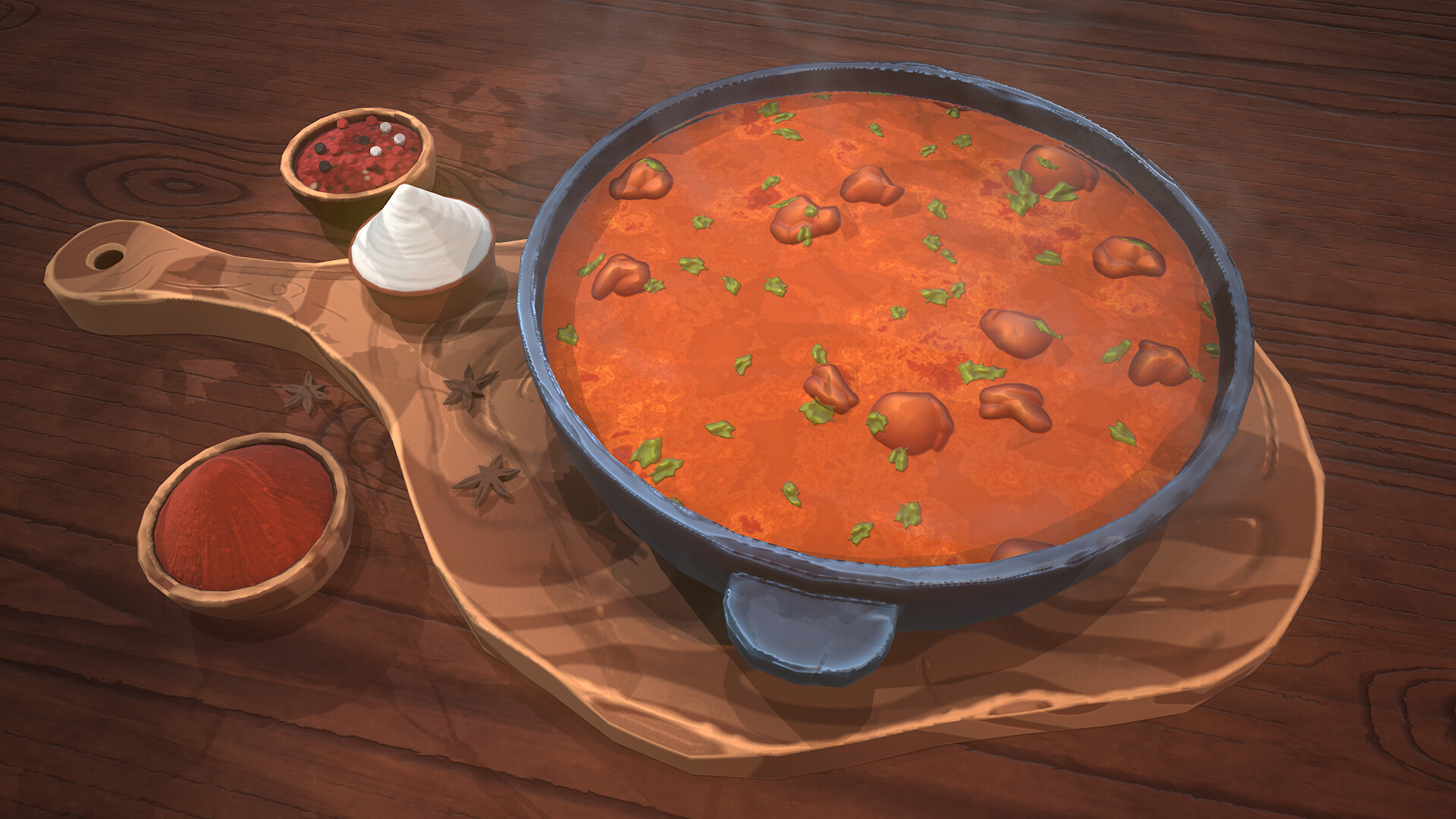 ArtStation - Butter Chicken Gourmet