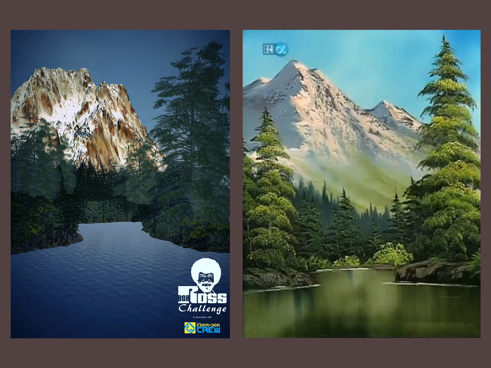 ArtStation - Bob Ross Challenge