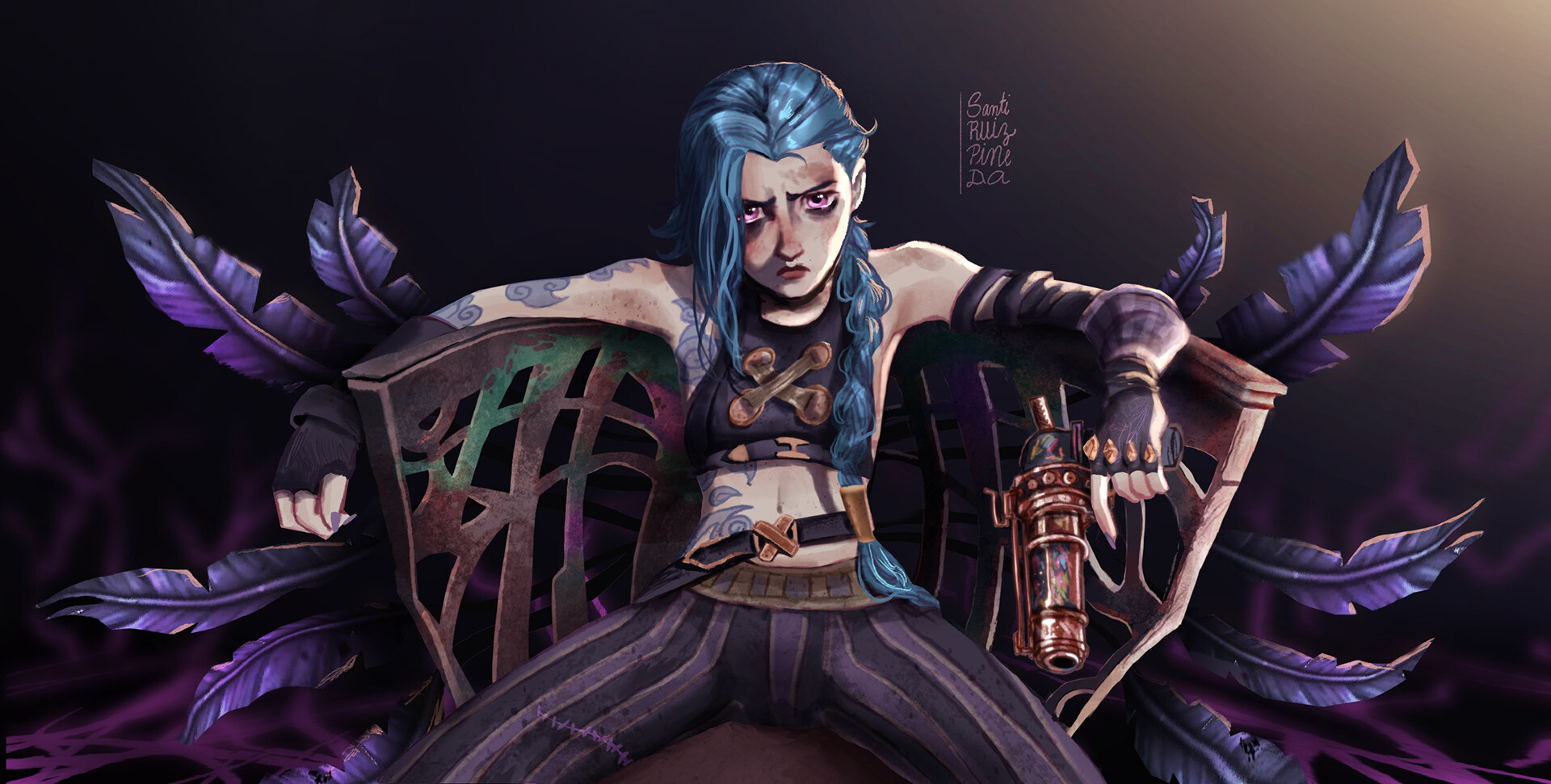 ArtStation - Jinx in despair