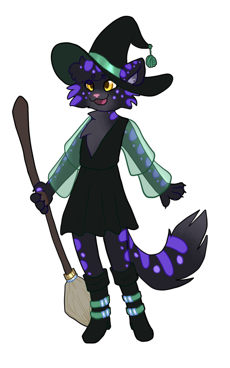 ArtStation - Witch Kitty