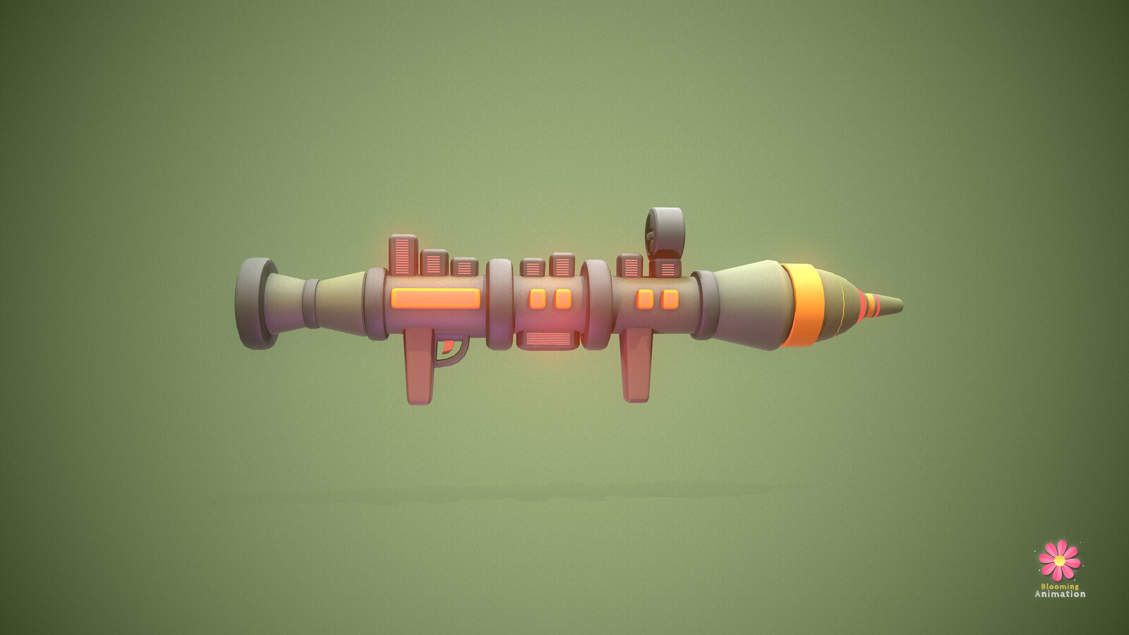 Blooming Animation - Rocket Launcher