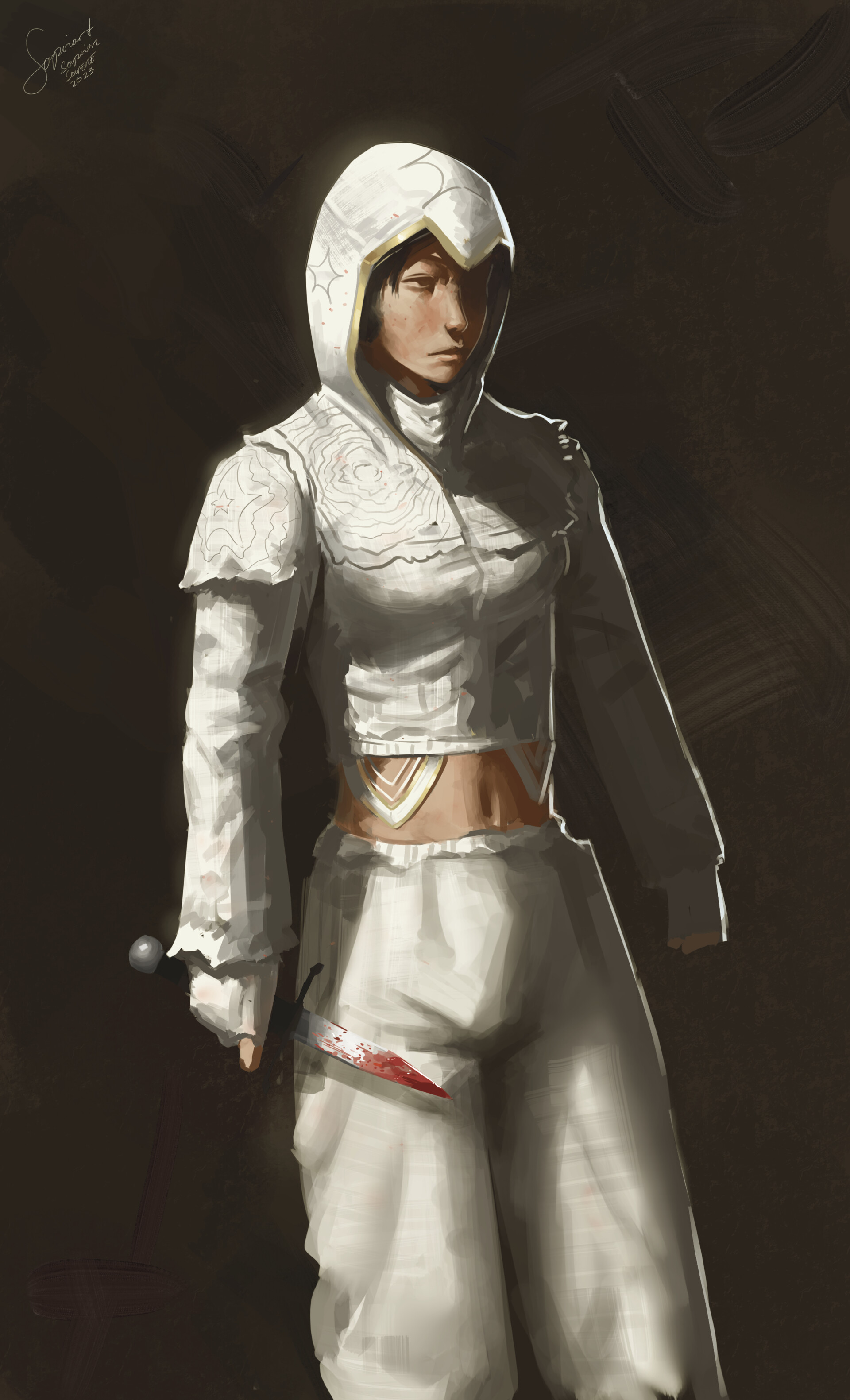 ArtStation - Baroque Cottage-Core Assassin