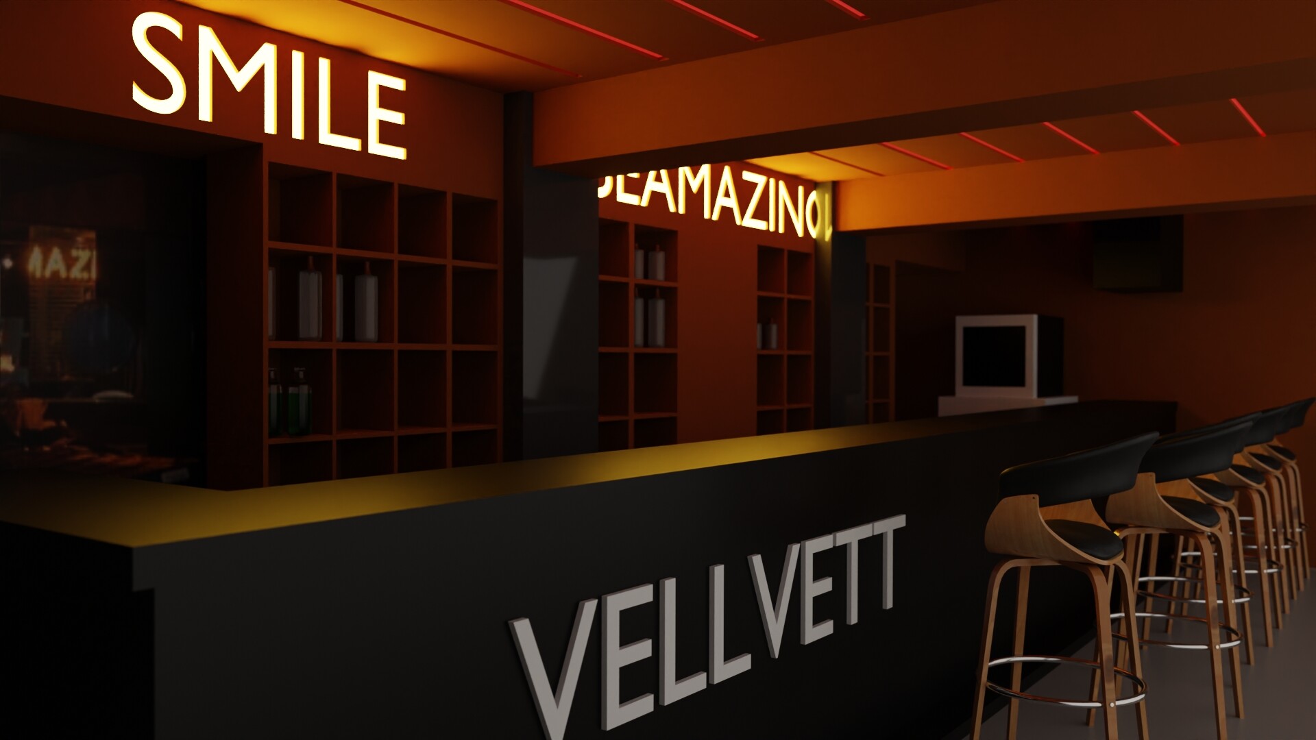 ArtStation - Bar Render