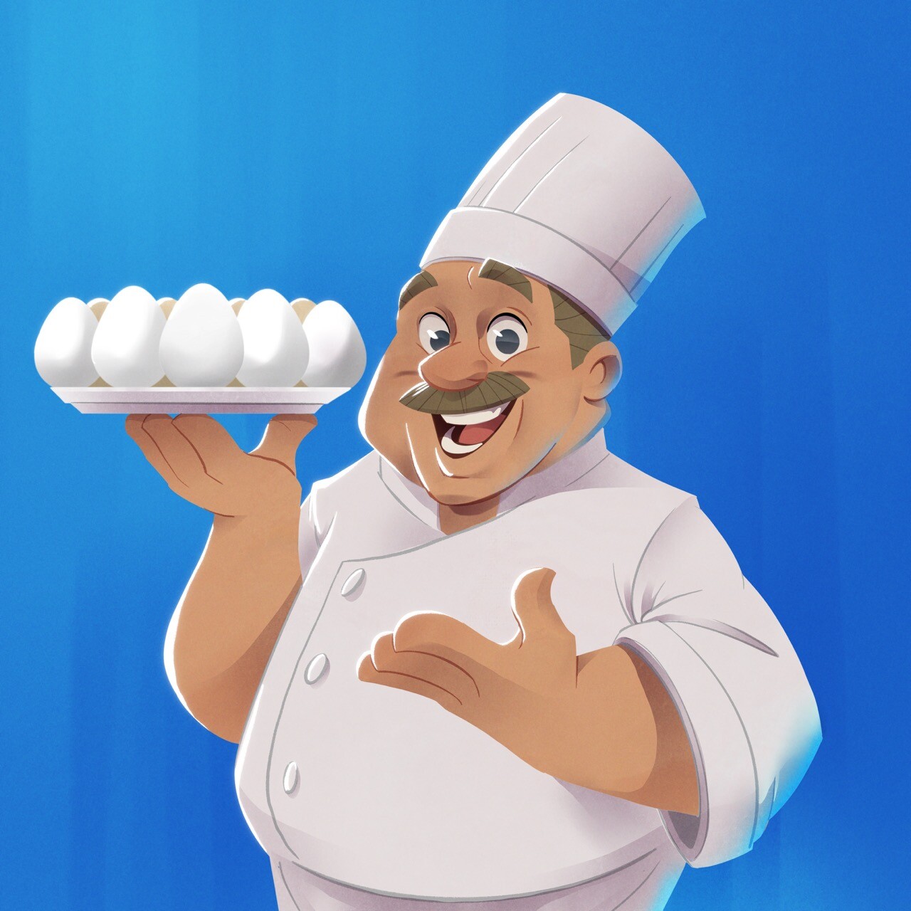 ArtStation - A chef and its eggs