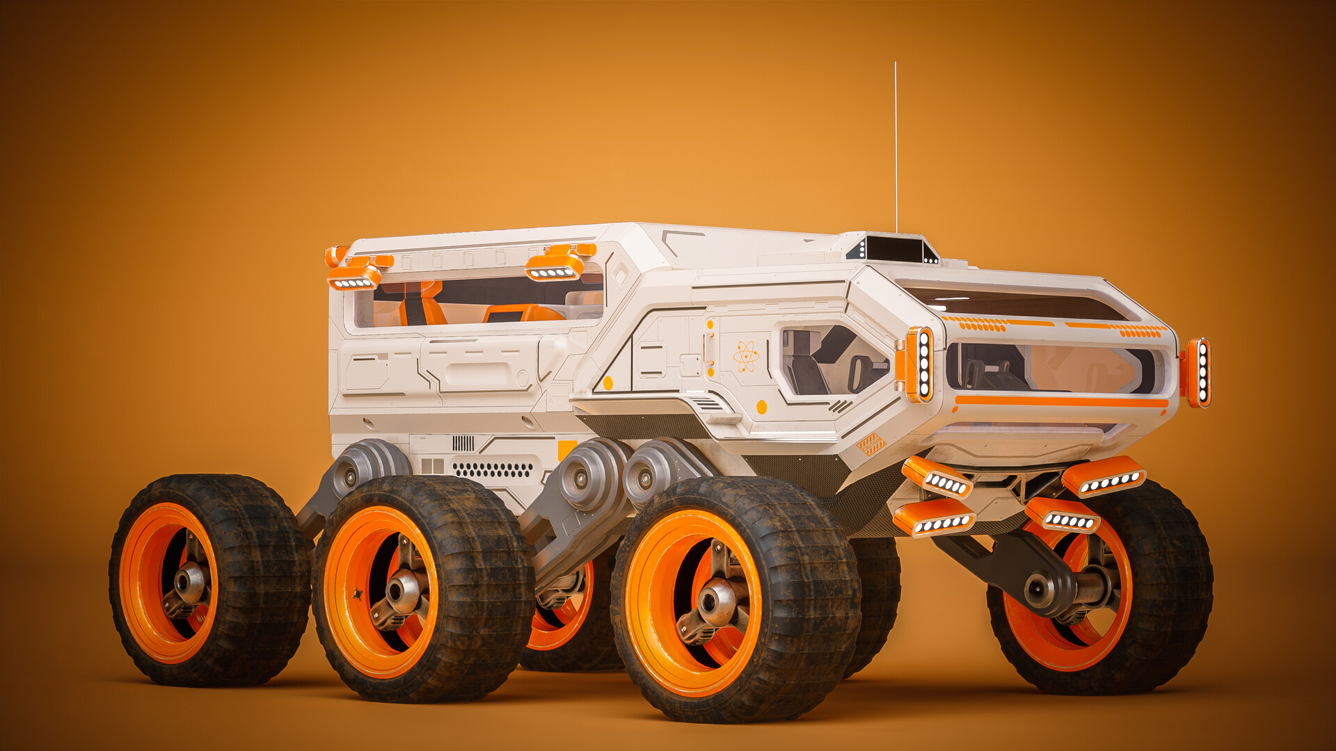 ArtStation - Concept "Mars rover"