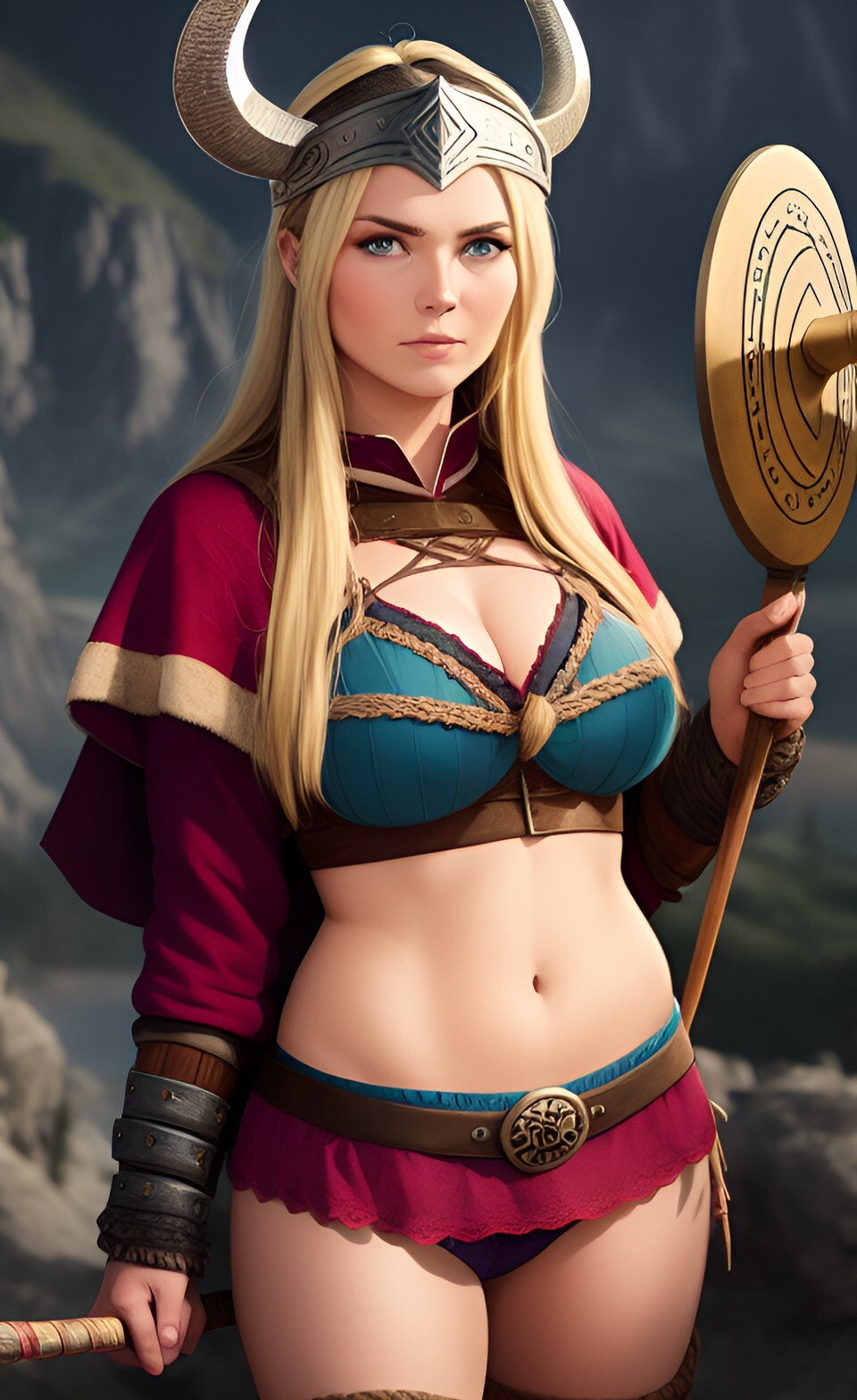 ArtStation - Neuralnetwork: Viking