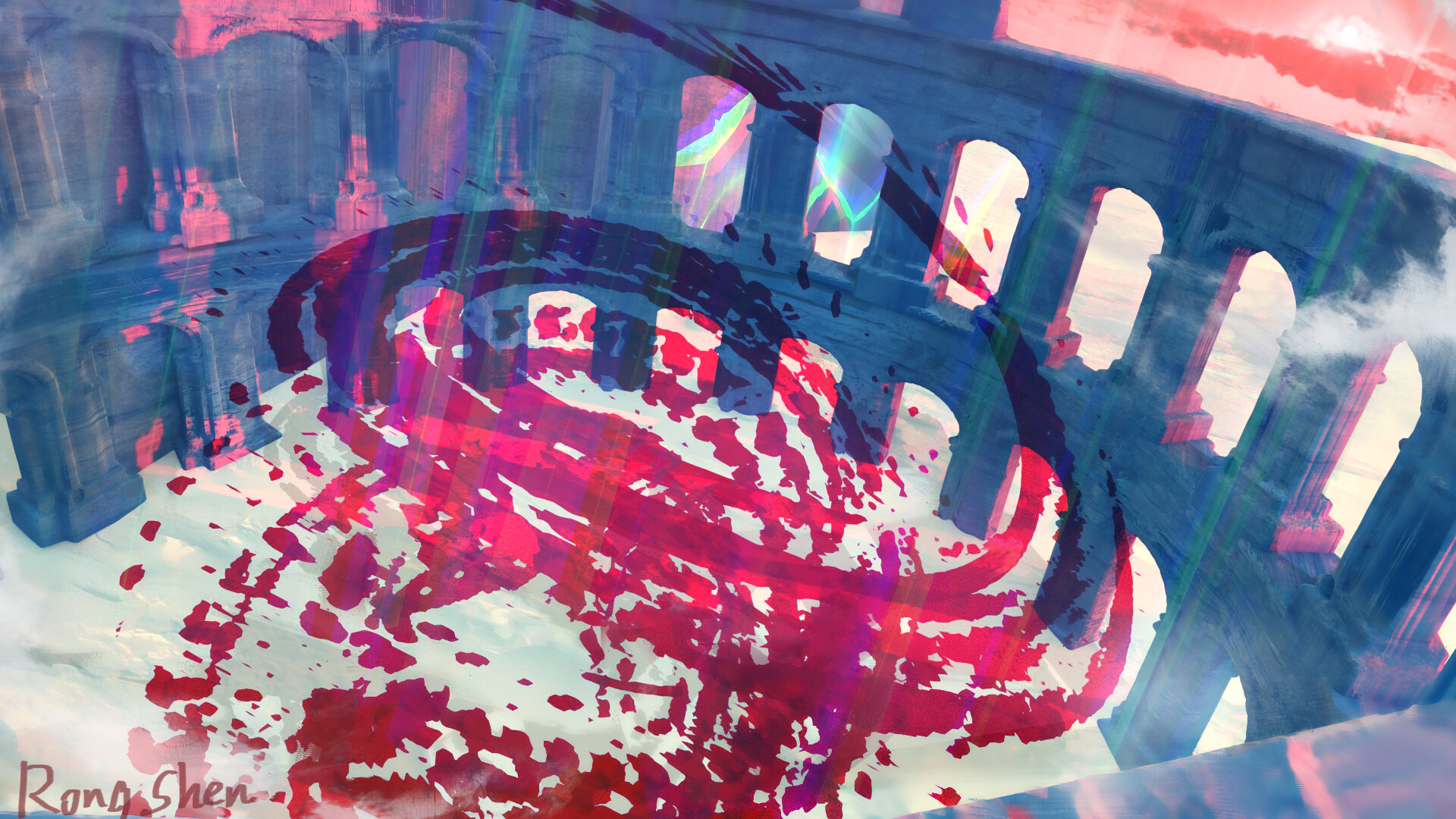 ArtStation - Little Red Whirlwind