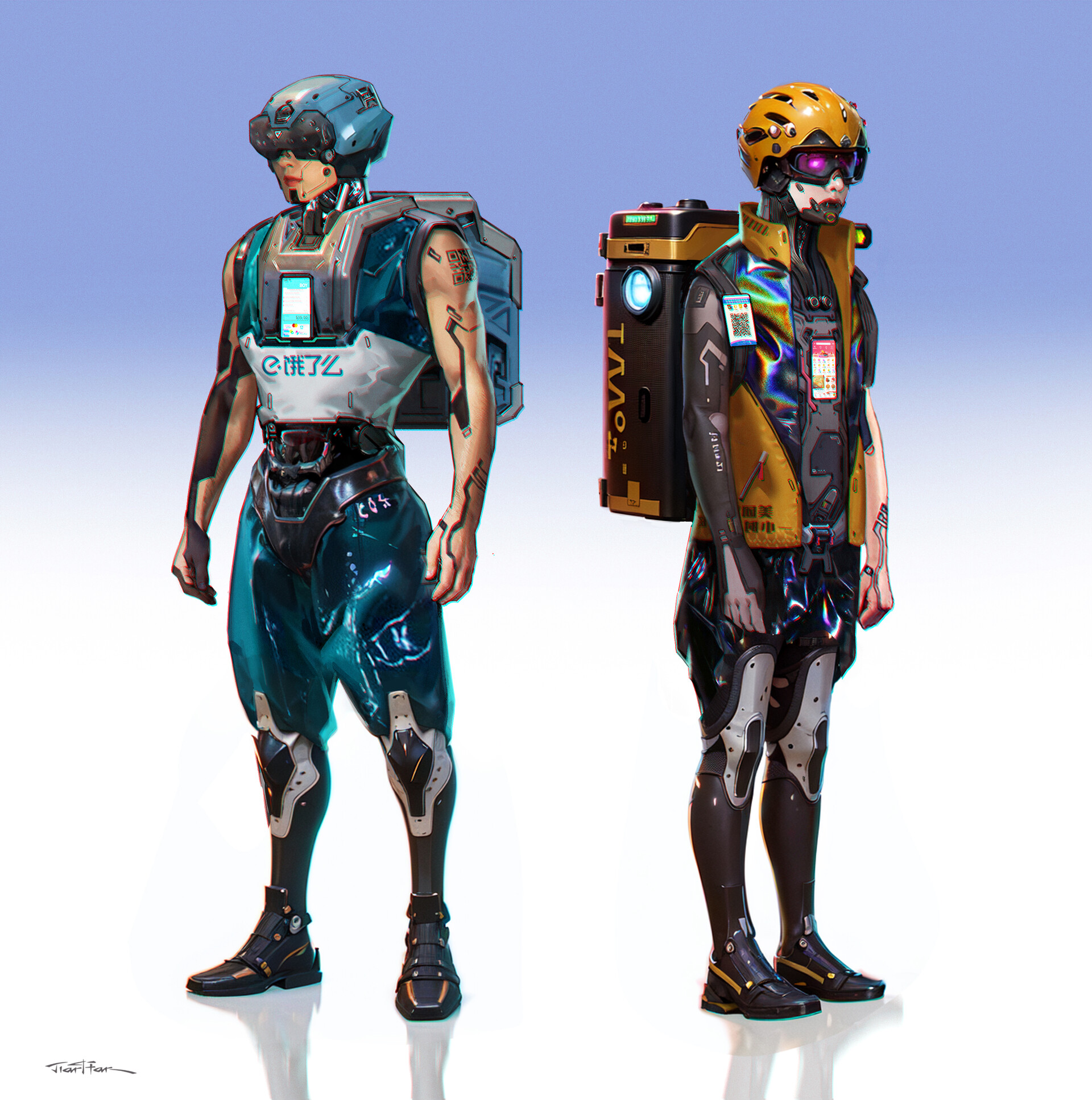 ArtStation - 饿了么 美团