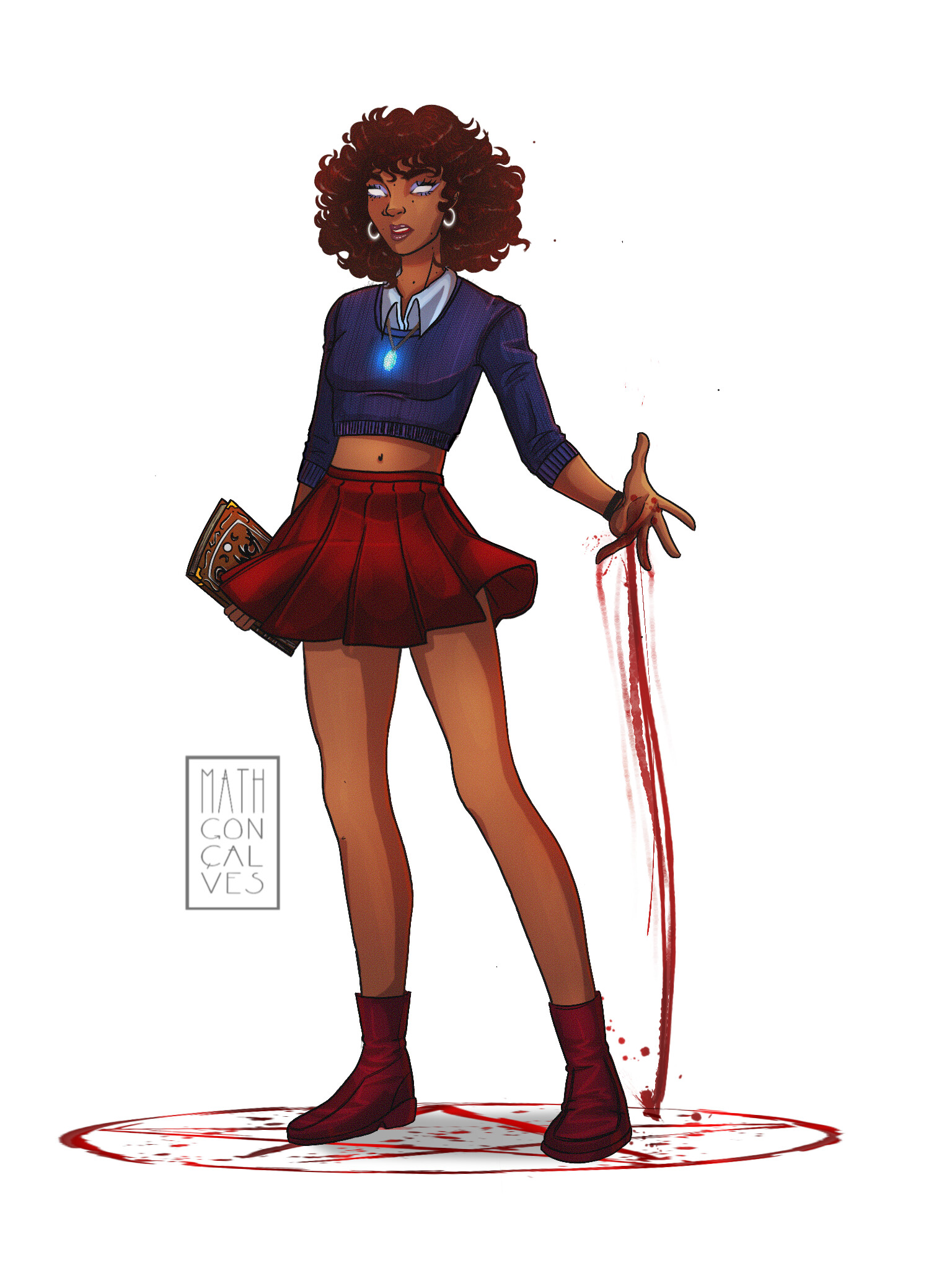 ArtStation - Bloodlines - Malleus Family - Izabella Bennet - Bennett Witch