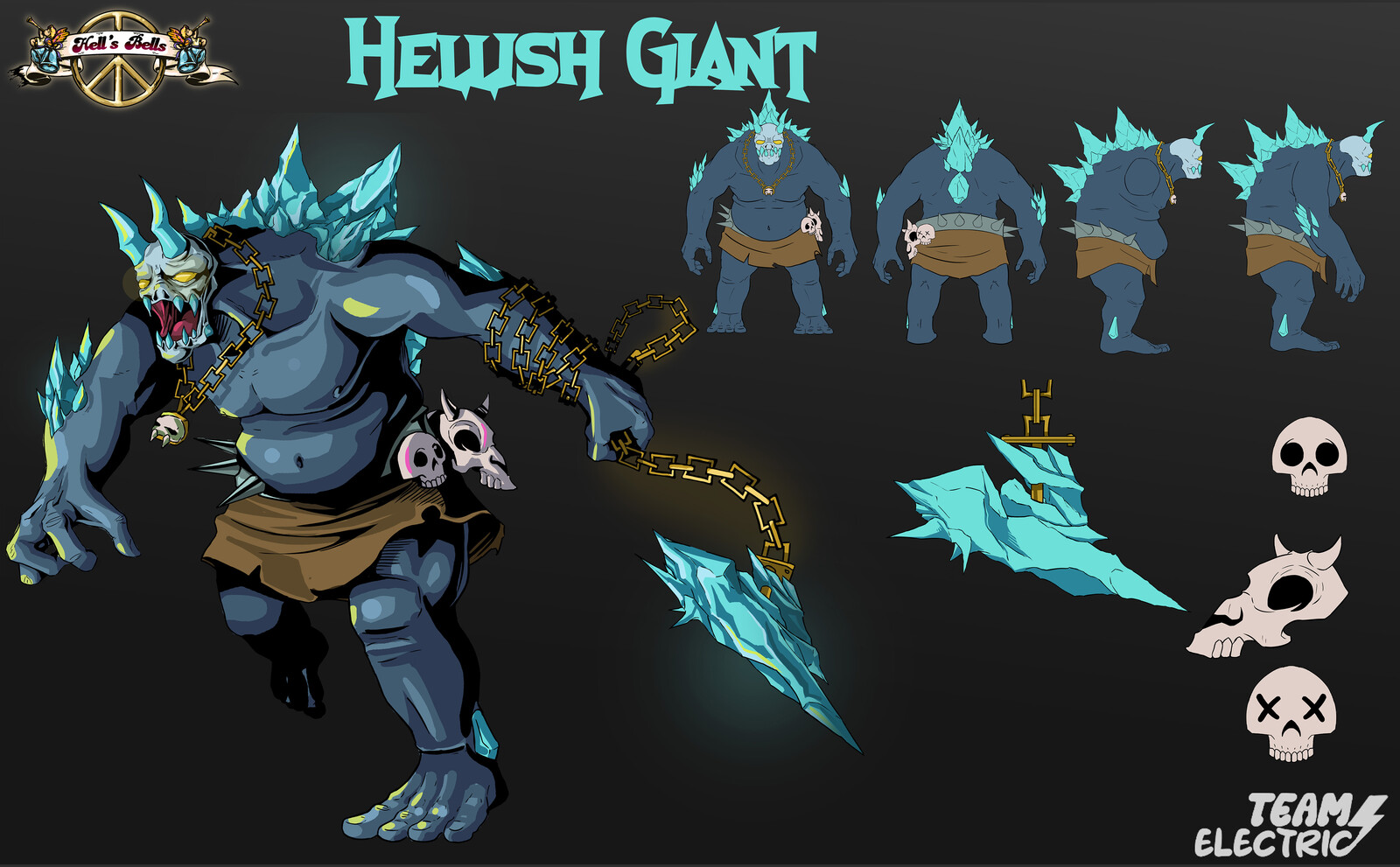 Dimitris Kontodinas - Frozen Skeleton Enemy