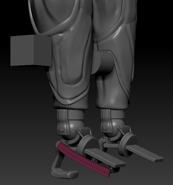 Nathan Ng - MurderBot Fan Art | All Systems Red | ZBrush Sculpt