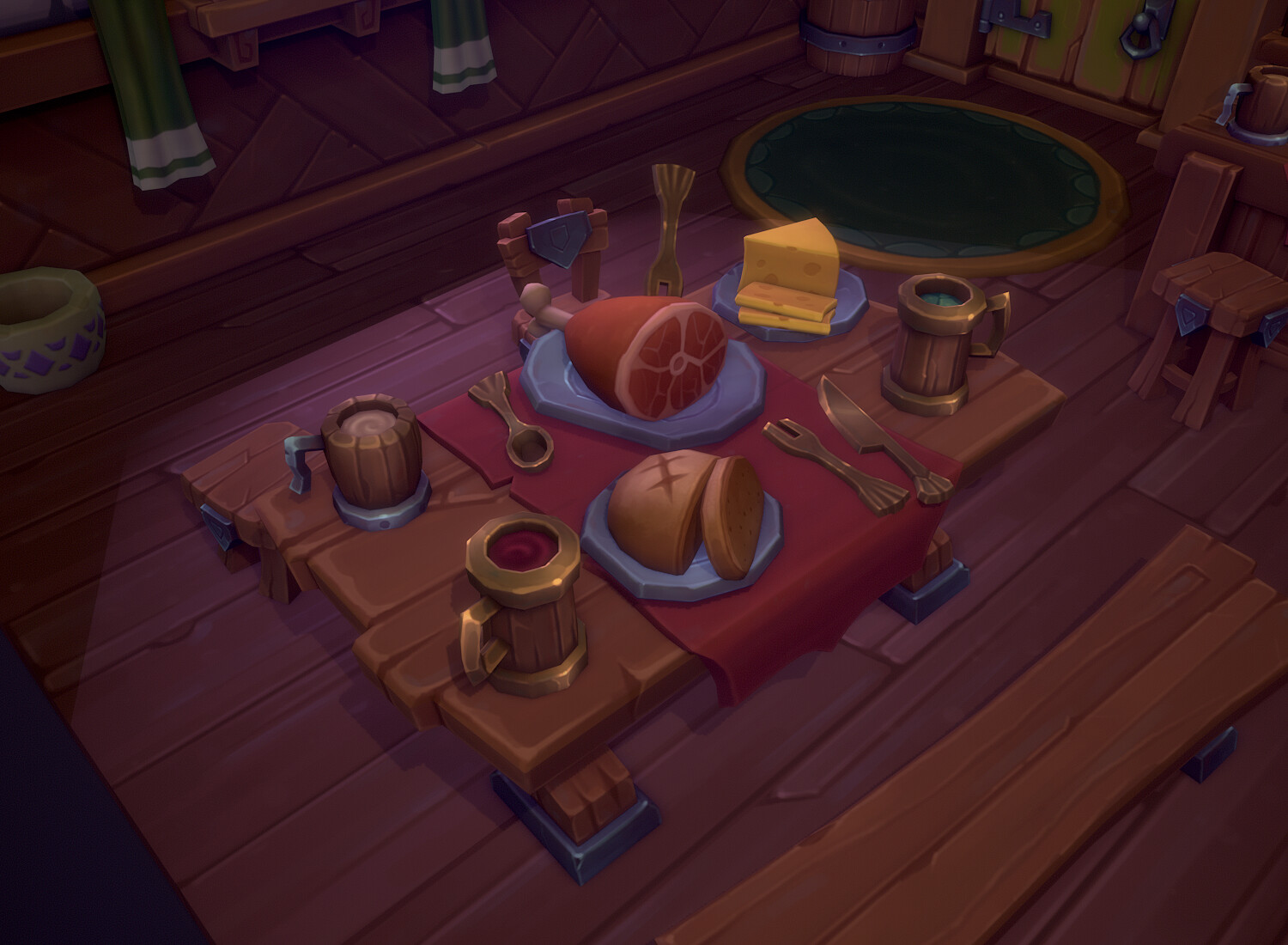 ZUGZUG Studio - Tavern mini scene