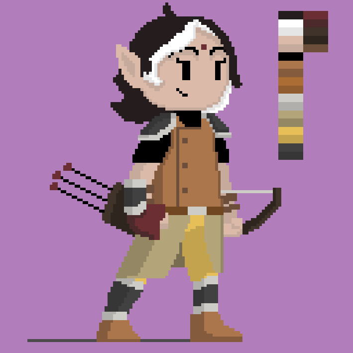 ArtStation - RPG Character First Sprite